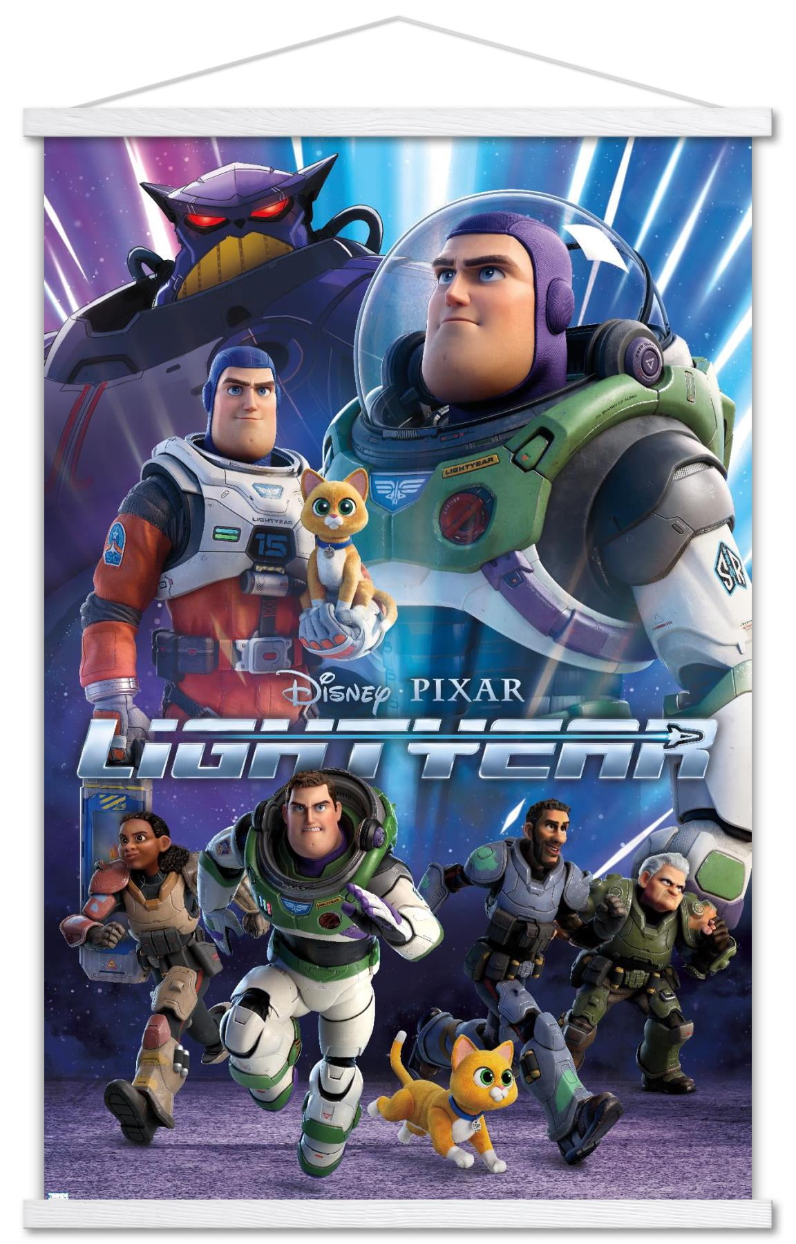 Disney Pixar Lightyear - Group Wall Poster with Magnetic Frame, 22.375 ...