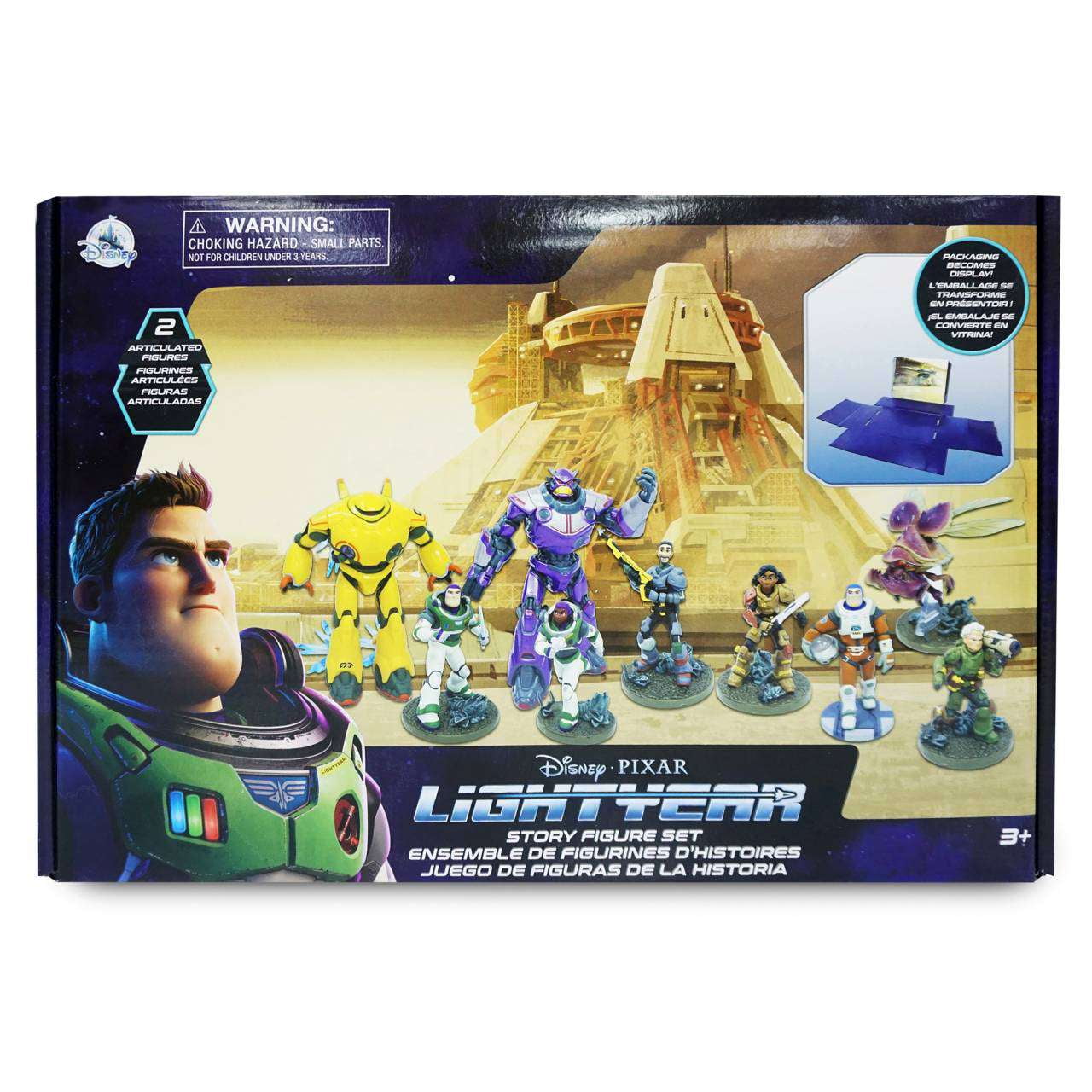 Disney / Pixar Lightyear Movie Story Set 9-Piece PVC Figure Play Set ...