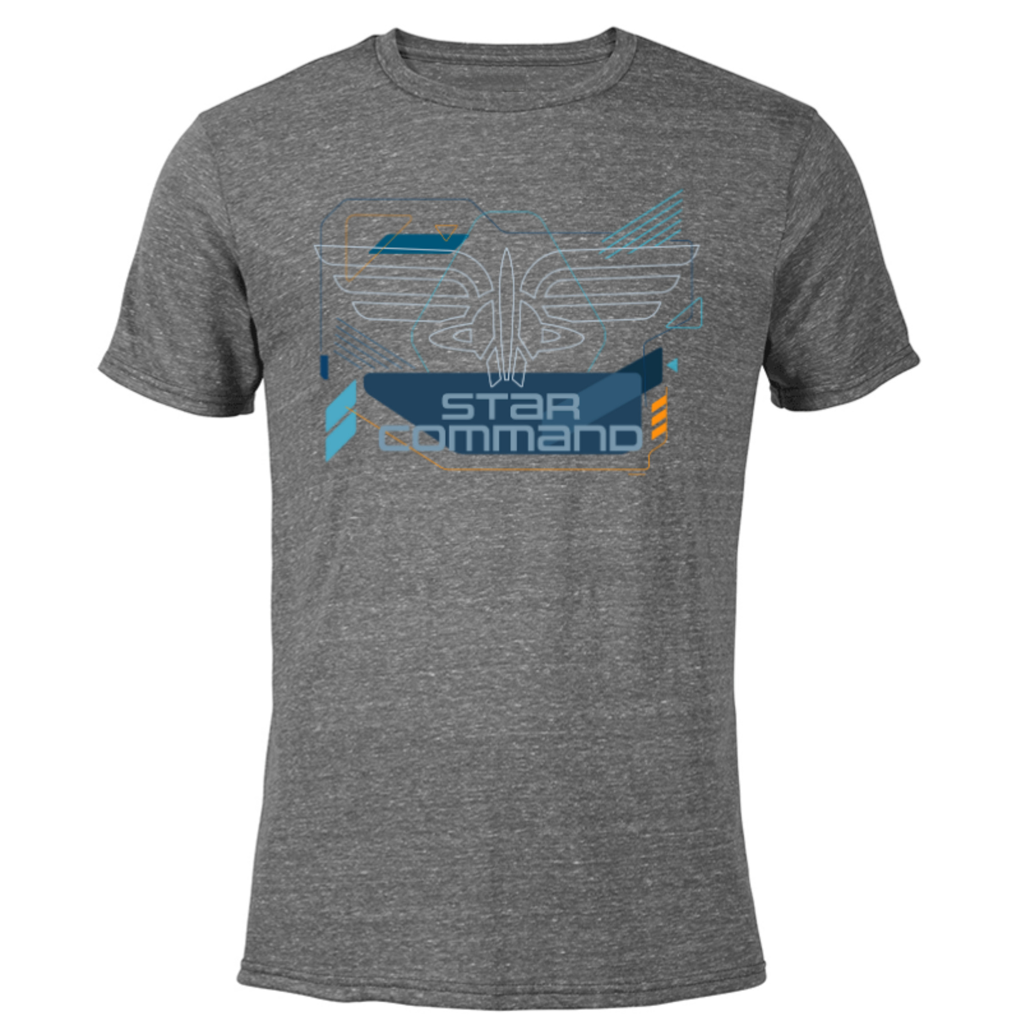 Disney Pixar Lightyear Star Command Logo - Short Sleeve Blended T-Shirt ...
