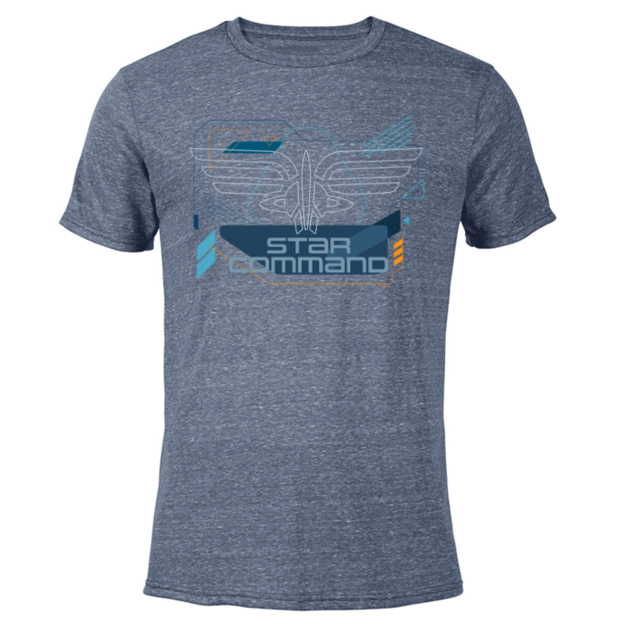Disney Pixar Lightyear Star Command Logo - Short Sleeve Blended T-Shirt ...