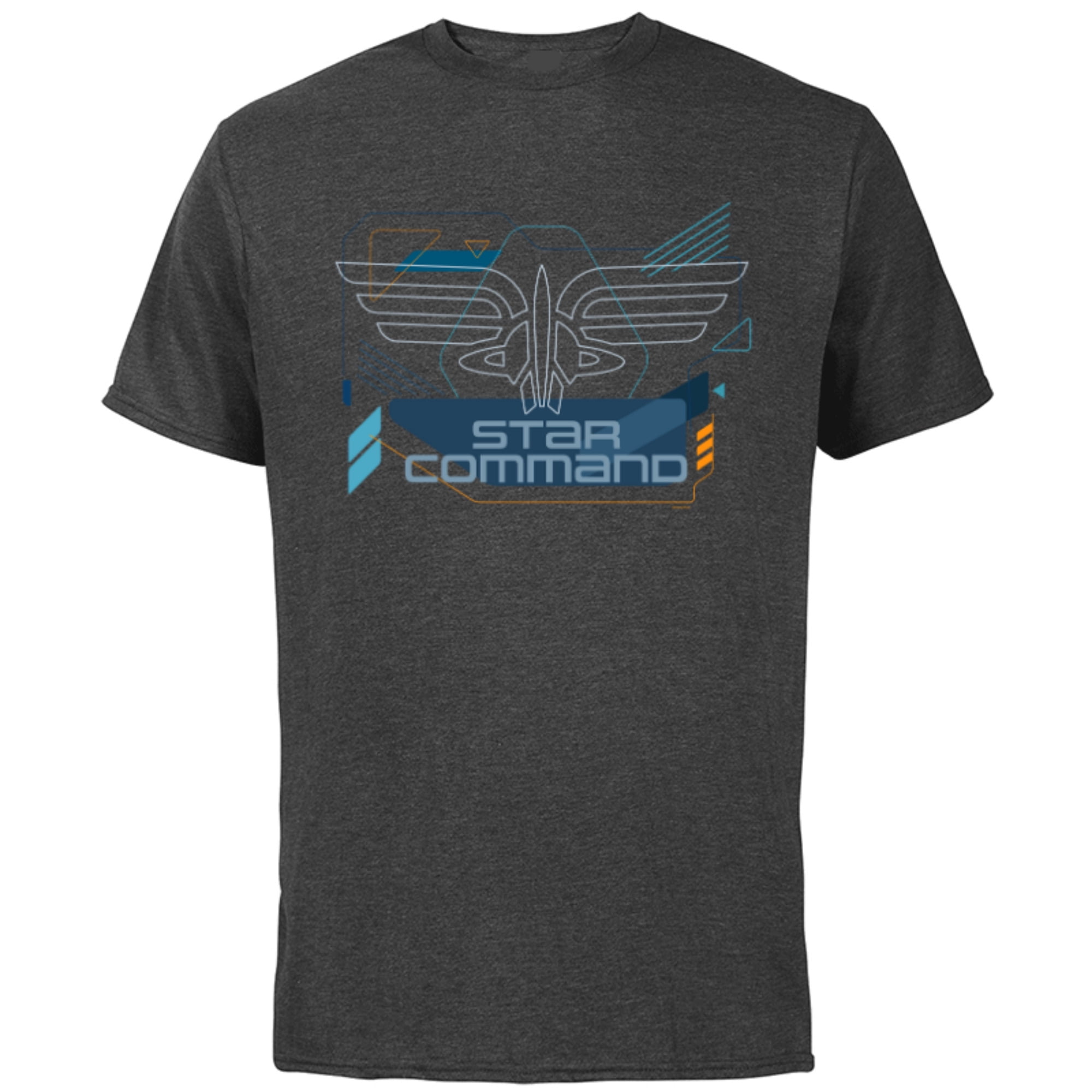 Disney Pixar Lightyear Star Command Logo - Short Sleeve Cotton T-Shirt ...