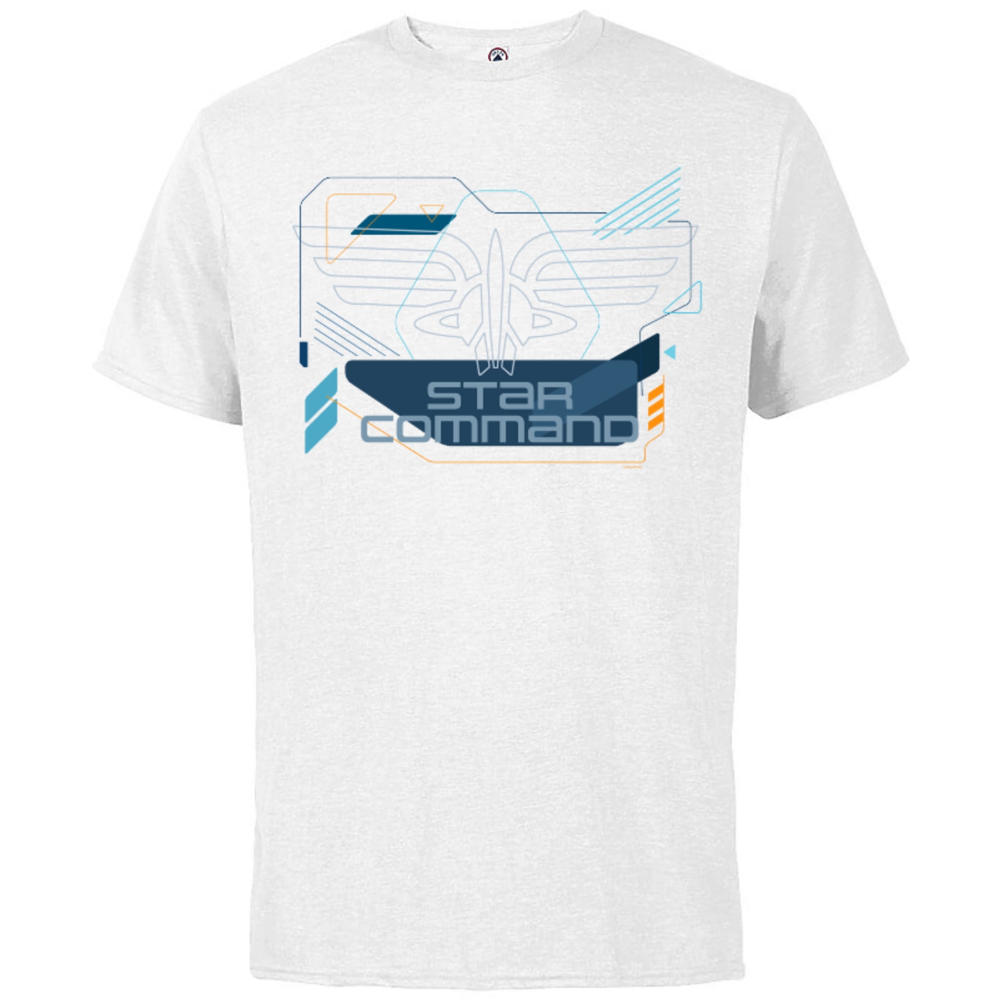 Disney Pixar Lightyear Star Command Logo - Short Sleeve Cotton T-Shirt ...