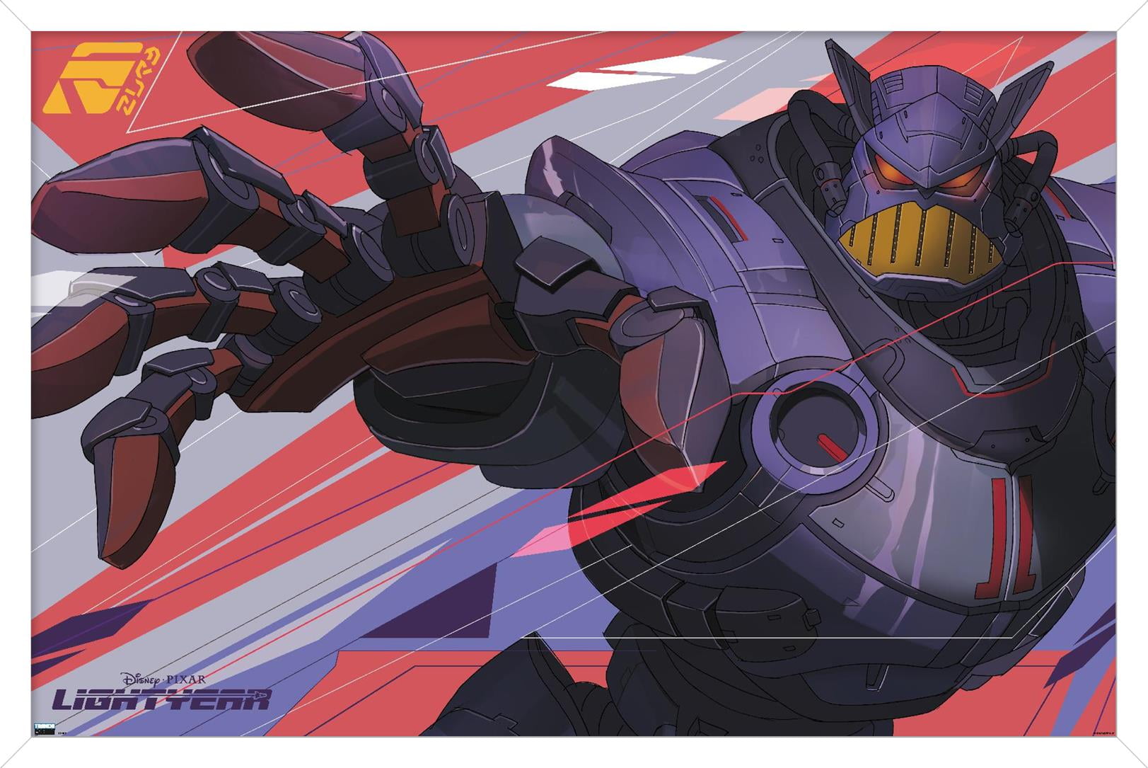 Disney Pixar Lightyear - Zurg Wall Poster, 14.725" x 22.375" Framed ...