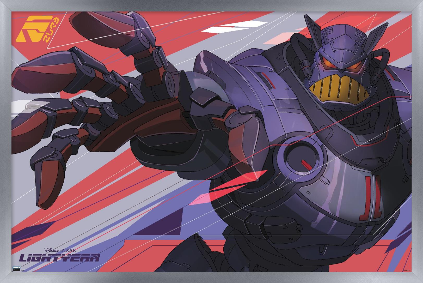 Disney Pixar Lightyear - Zurg Wall Poster, 14.725" x 22.375" Framed ...