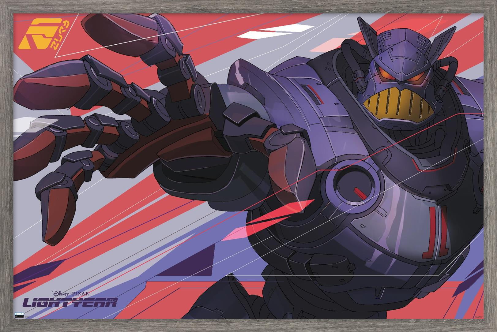 Disney Pixar Lightyear - Zurg Wall Poster, 22.375" x 34" Framed ...
