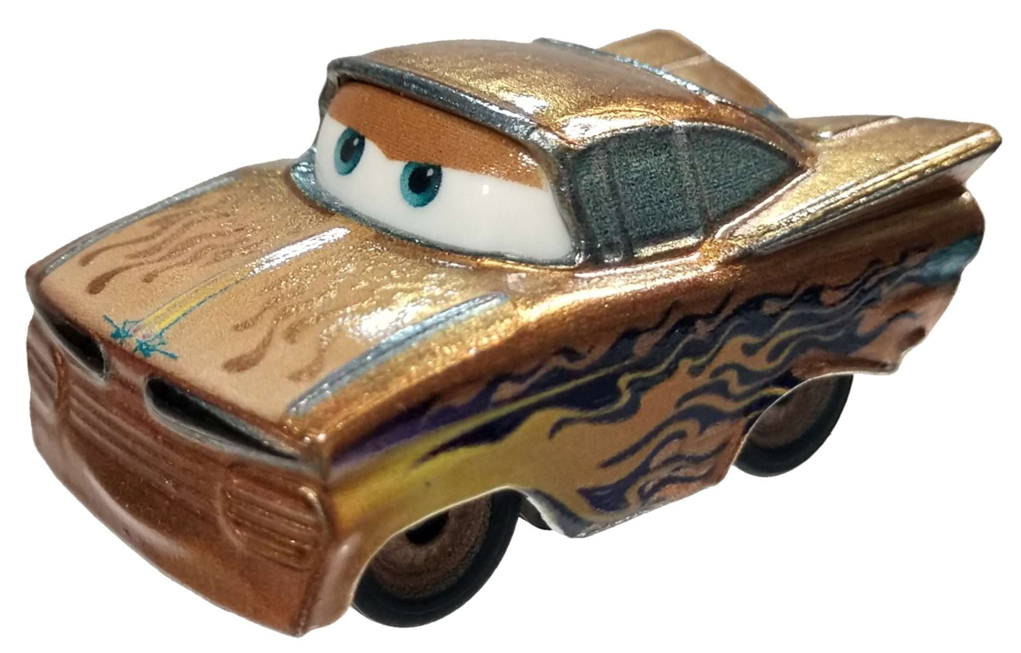 Disney / Pixar Metal Mini Racers Golden Ramone Die Cast Car (No ...