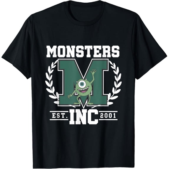 Disney Pixar Monsters Inc Mike Wazowski Vintage T-Shirt - Walmart.com