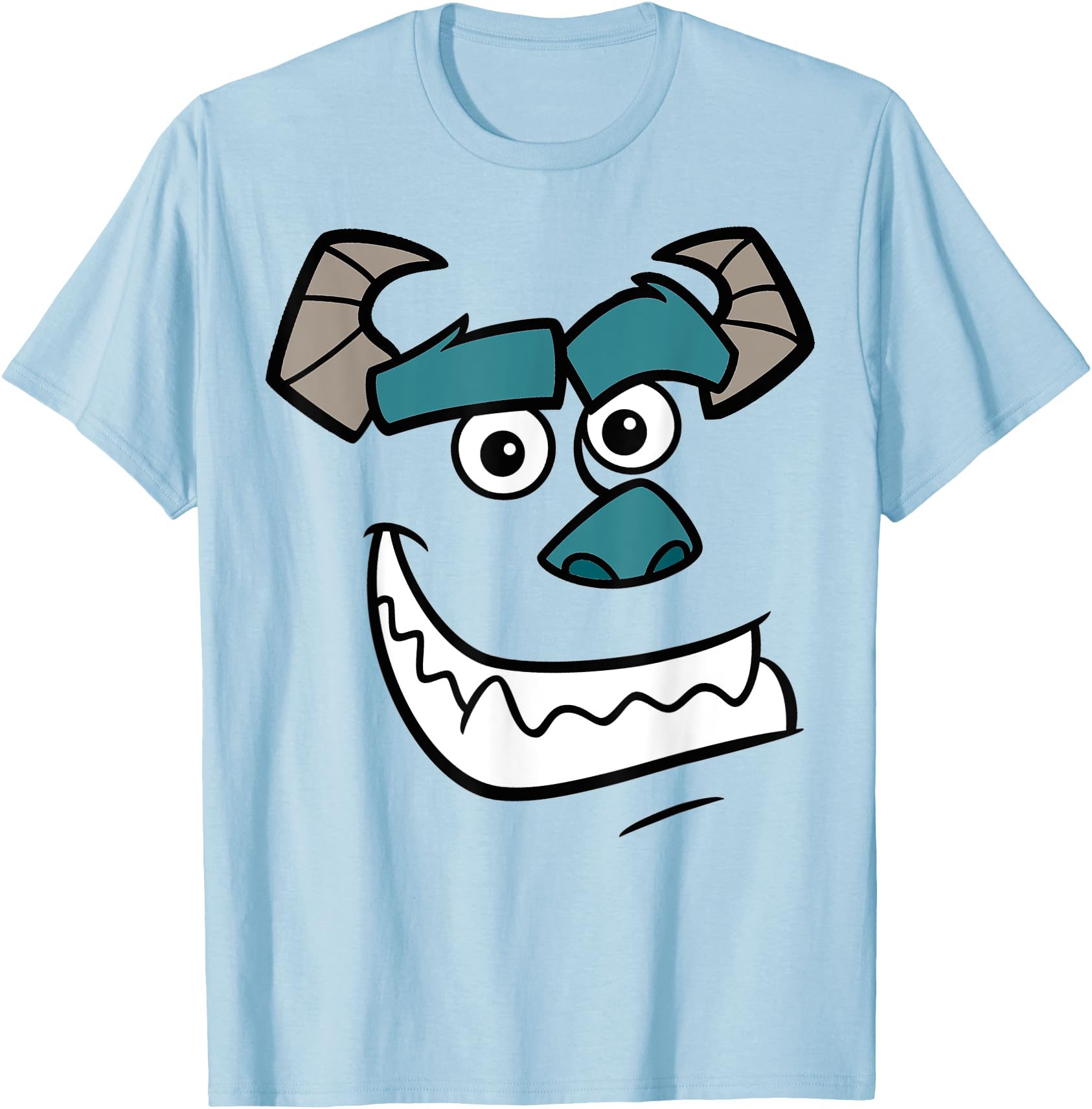 Disney Pixar Monsters Inc Sulley Face Costume T-Shirt - Walmart.com