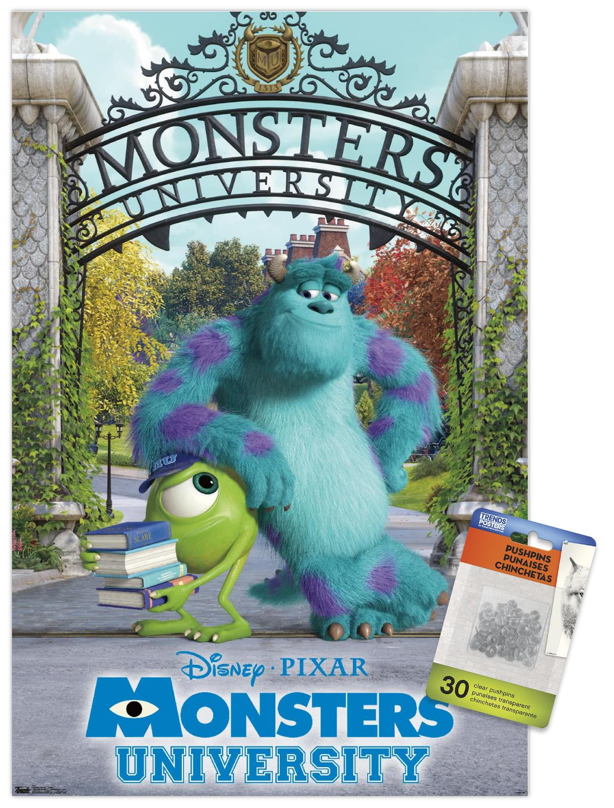 Monster University Movie Poster