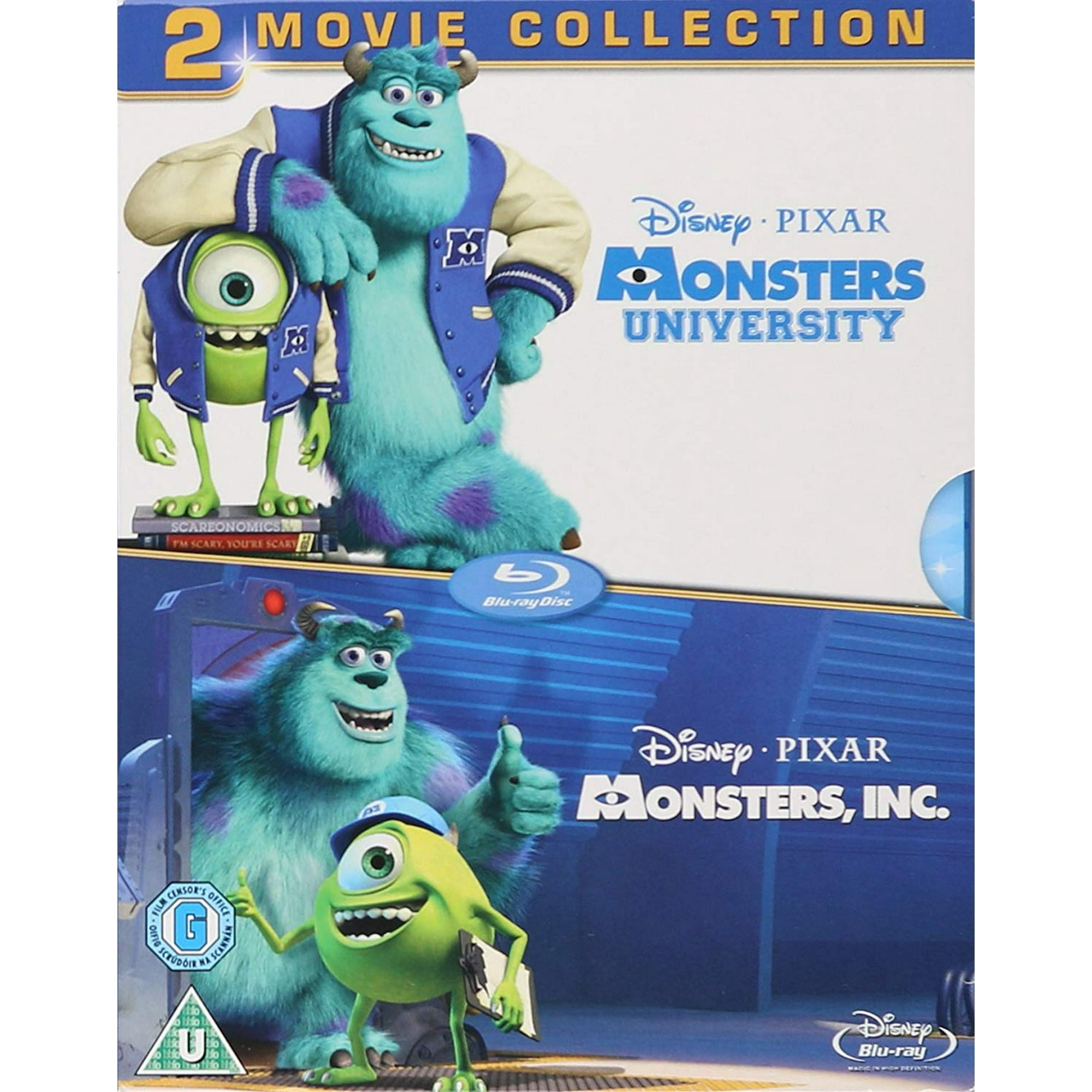 Monsters University Blu Ray Disc