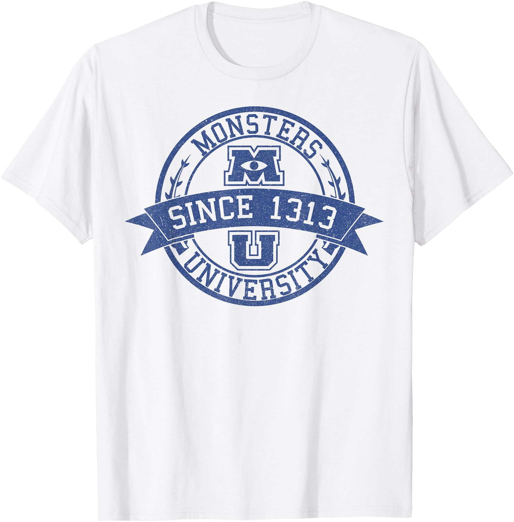 Disney Pixar Monsters University Since 1313 Logo T-Shirt - Walmart.com