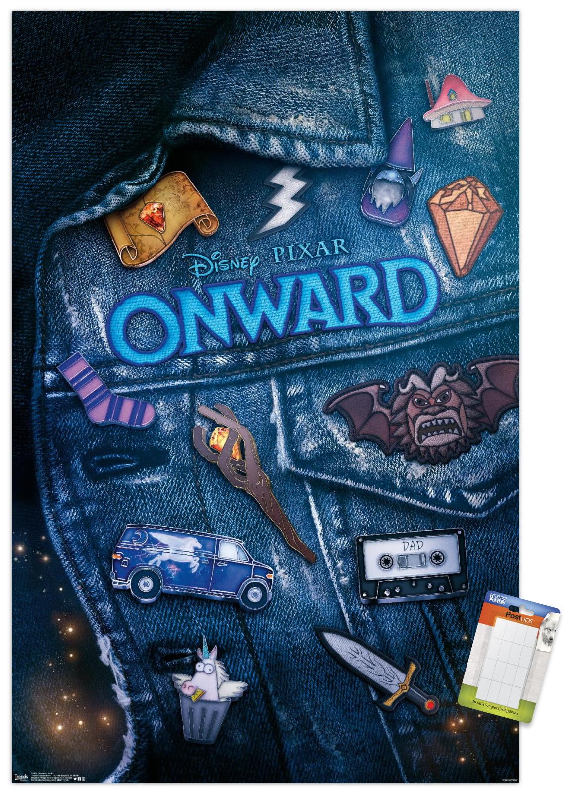 Disney Pixar Onward - Jacket Wall Poster, 22.375" x 34" - Walmart.com