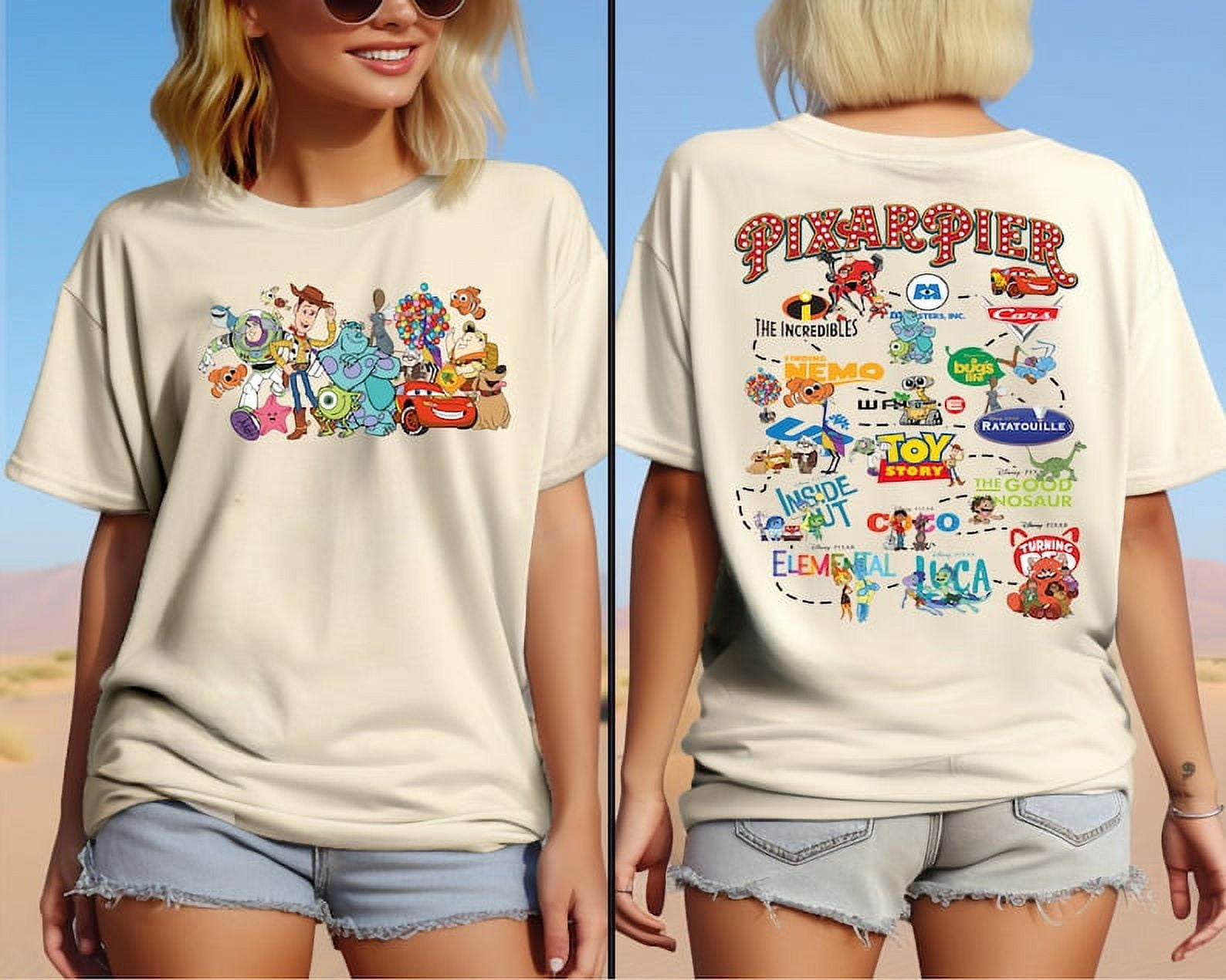 Disney Pixar Pier Shirt, Pixar Fest 2024 Shirt, Toy Story Shirt, Disney ...