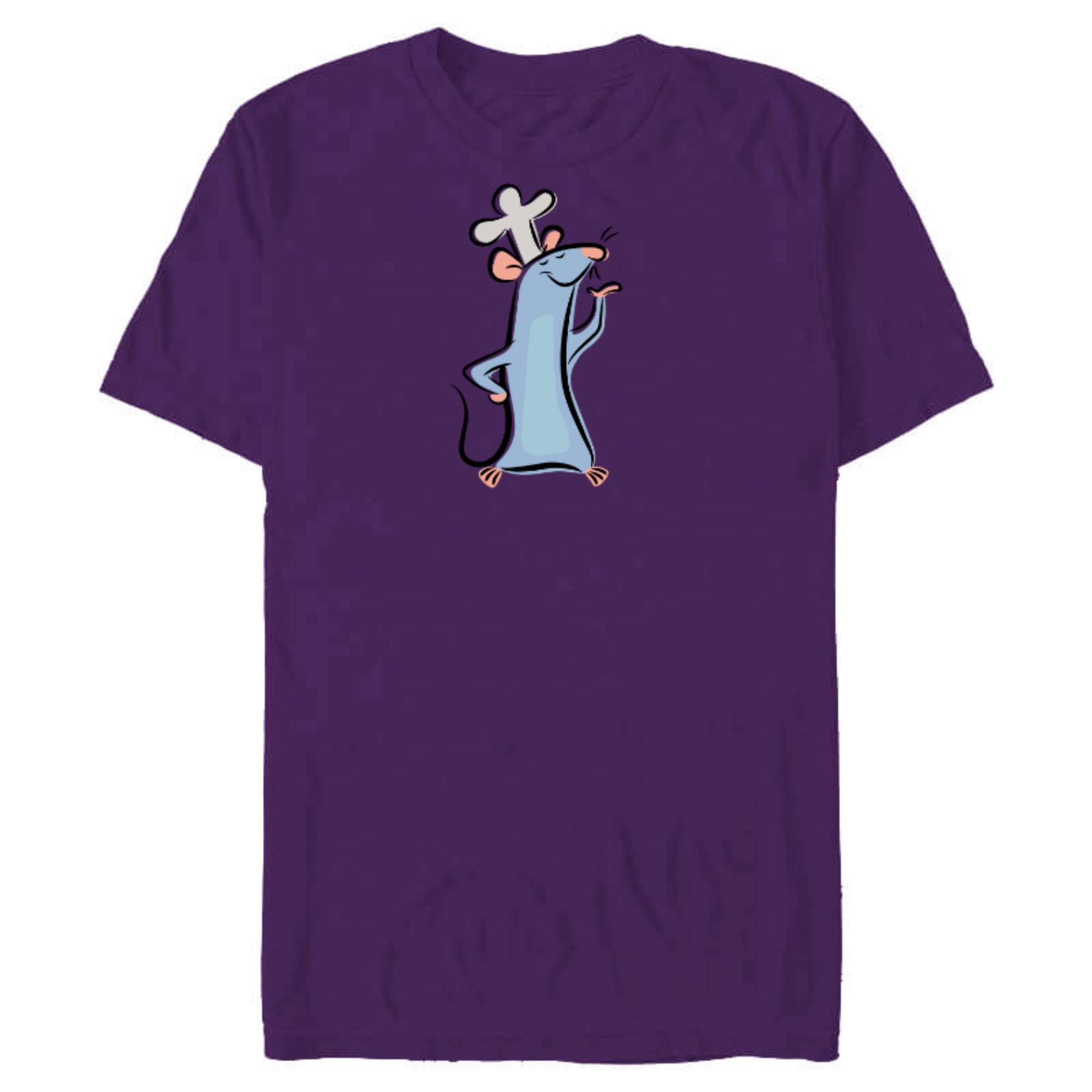 Disney Pixar Ratatouille Chef Remy Watercolor - Short Sleeve Blended T ...
