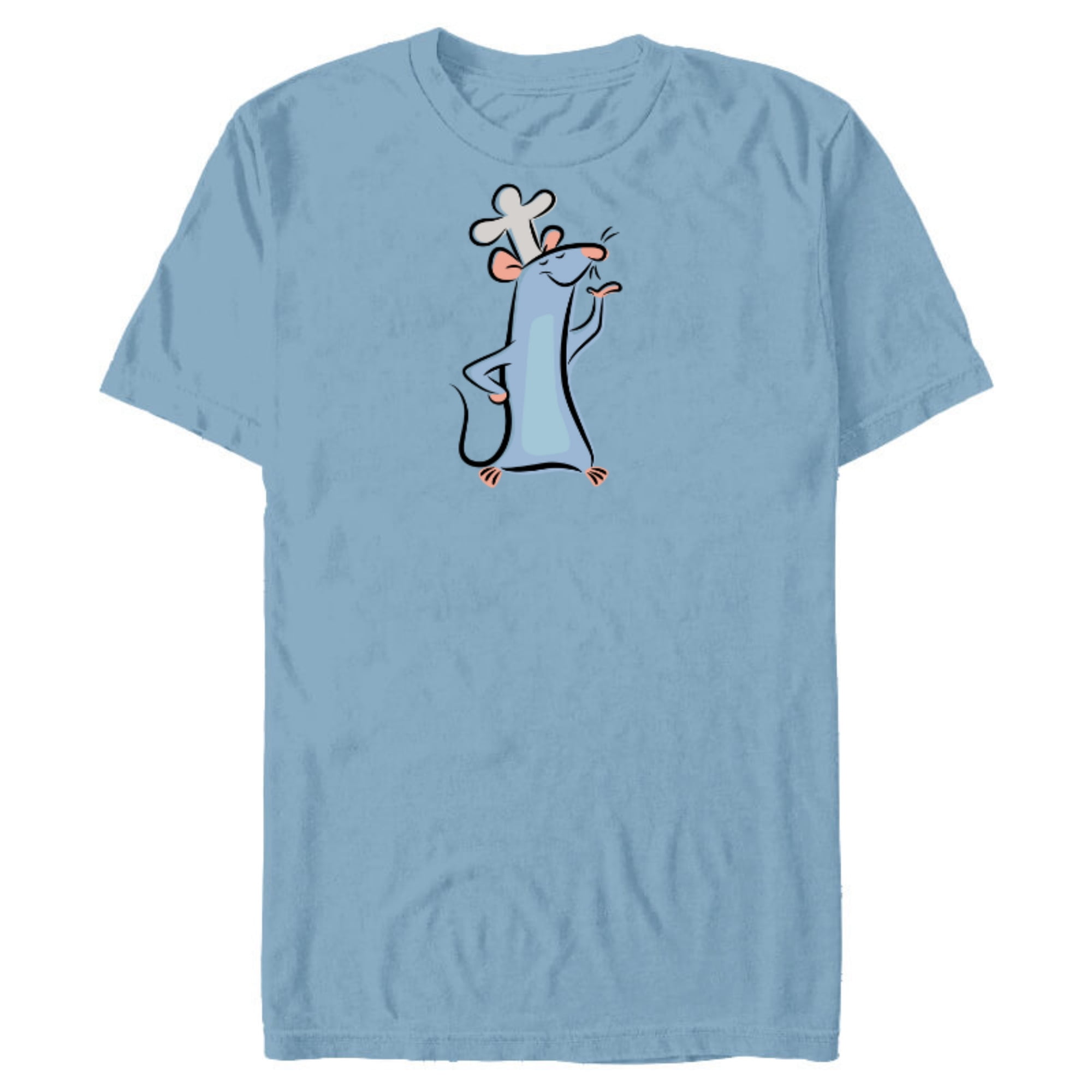 Disney Pixar Ratatouille Chef Remy Watercolor - Short Sleeve Blended T ...