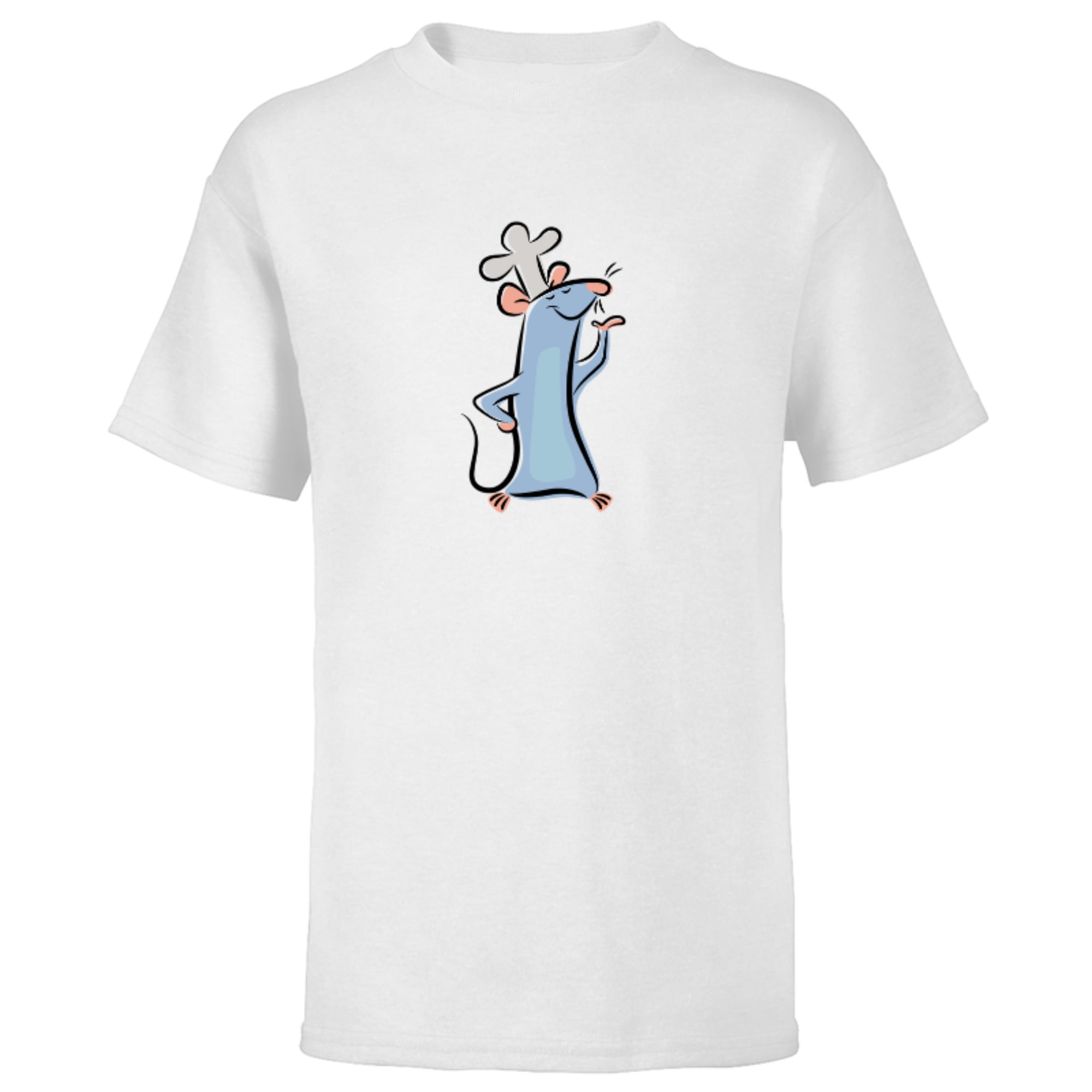 Disney Pixar Ratatouille Chef Remy Watercolor - Short Sleeve T-Shirt ...