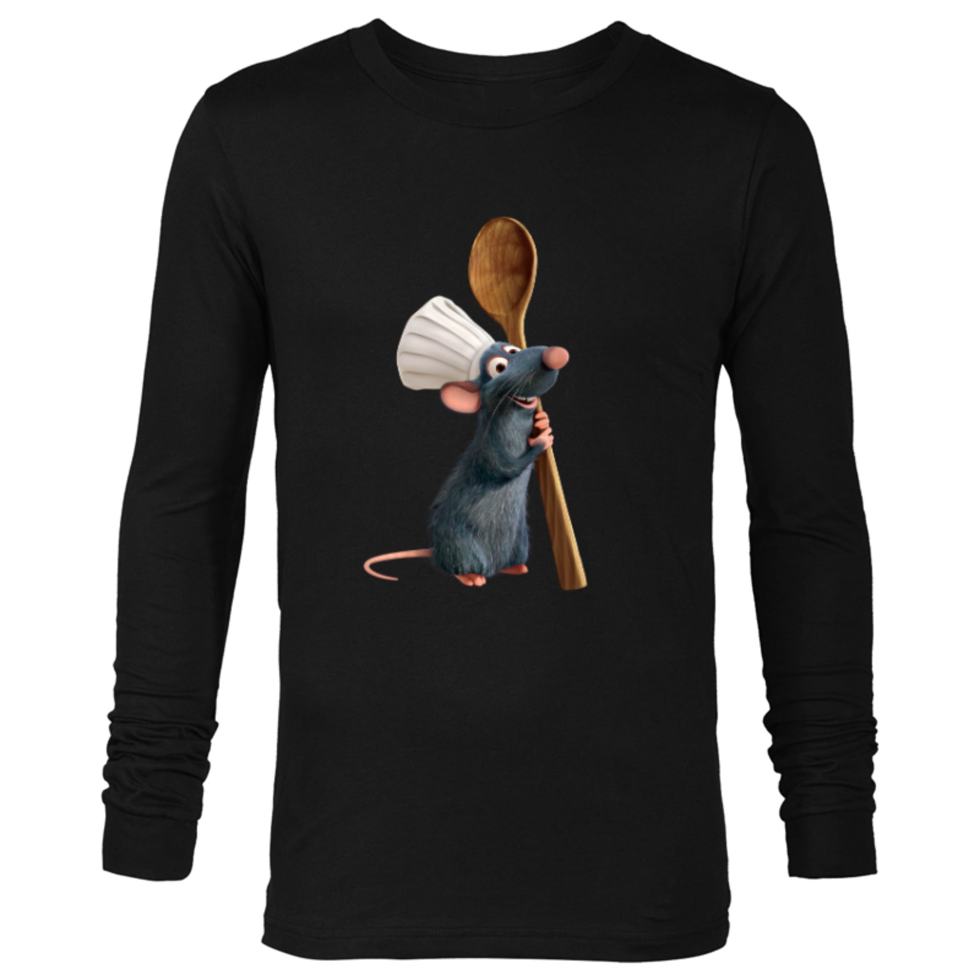Disney Pixar Ratatouille Chef Remy with Spoon - Long Sleeve T-Shirt for ...
