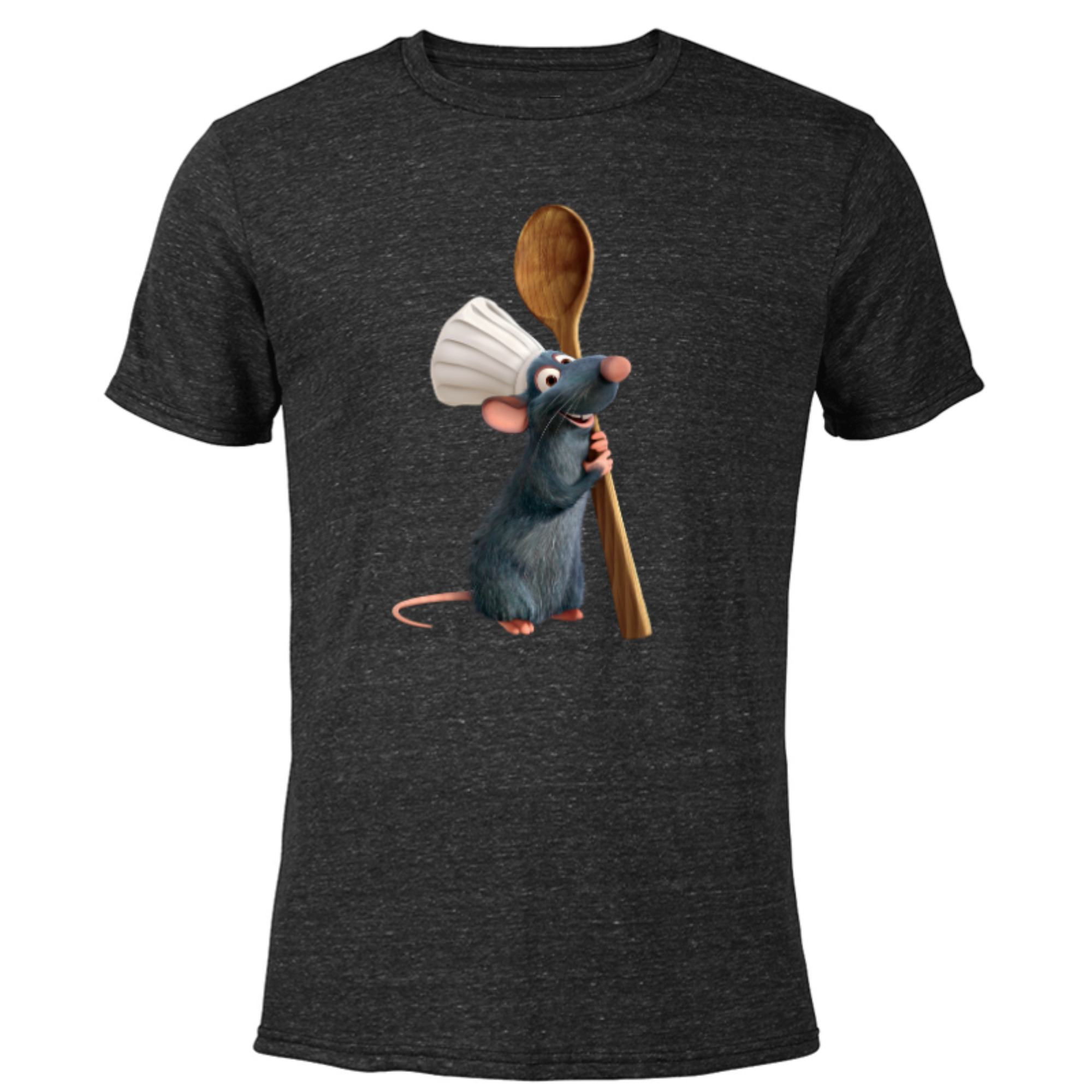 Disney Pixar Ratatouille Chef Remy with Spoon - Short Sleeve Blended T ...