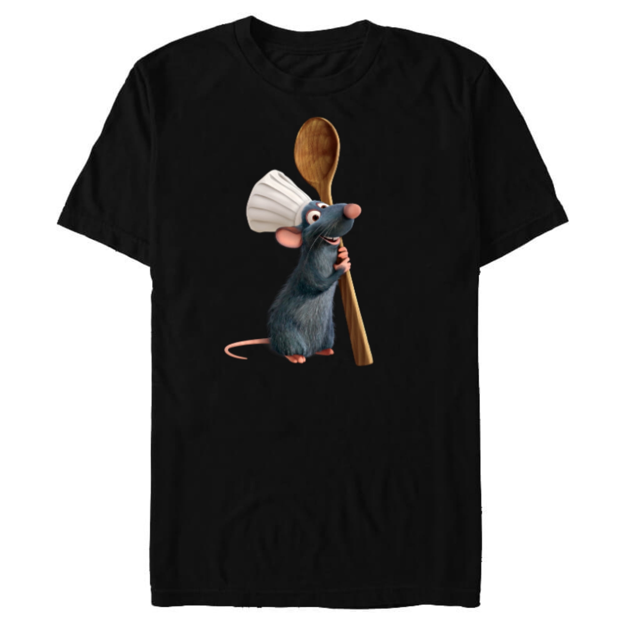 Disney Pixar Ratatouille Chef Remy with Spoon - Short Sleeve Blended T ...