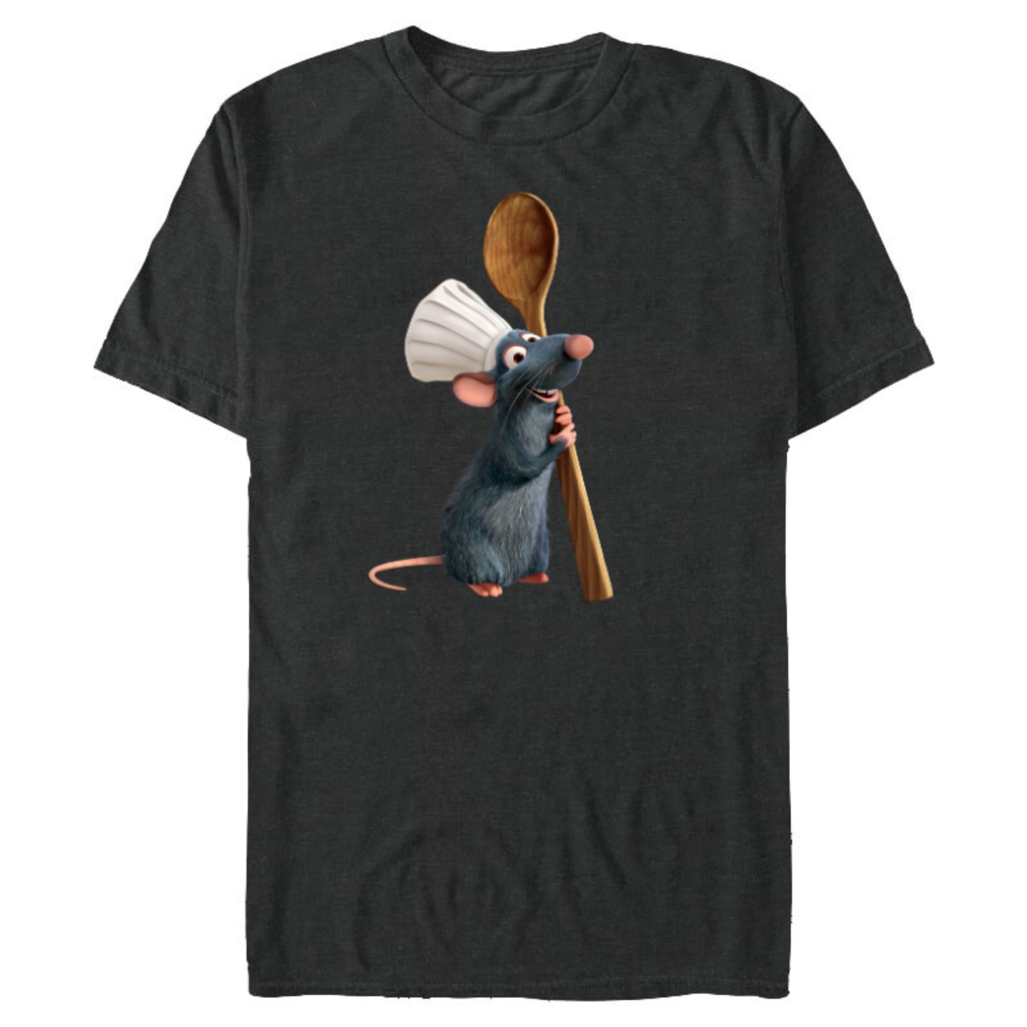 Disney Pixar Ratatouille Chef Remy with Spoon - Short Sleeve Blended T ...