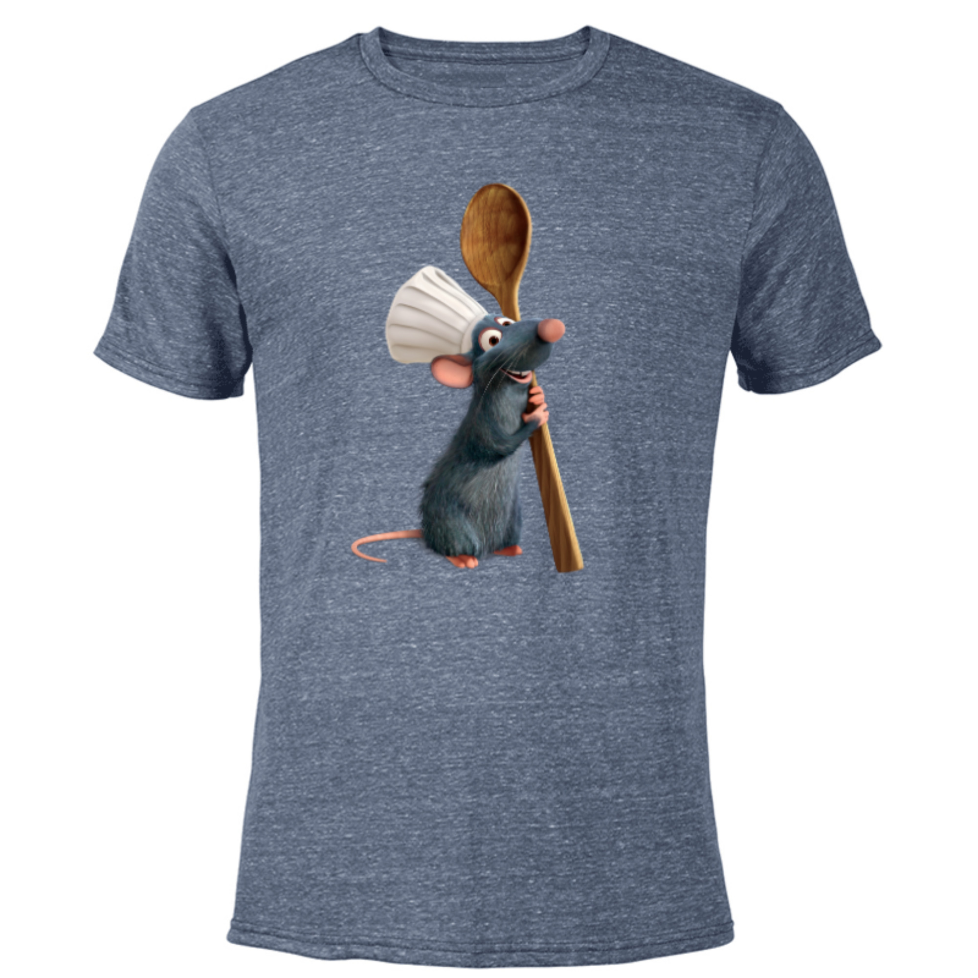 Disney Pixar Ratatouille Chef Remy with Spoon - Short Sleeve Blended T ...
