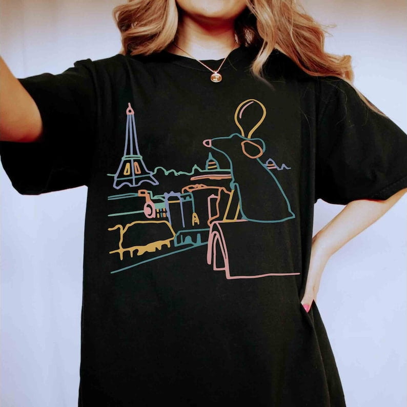 Disney Pixar Ratatouille Remy Little Chef Anyone Can Cook Comfort Color ...