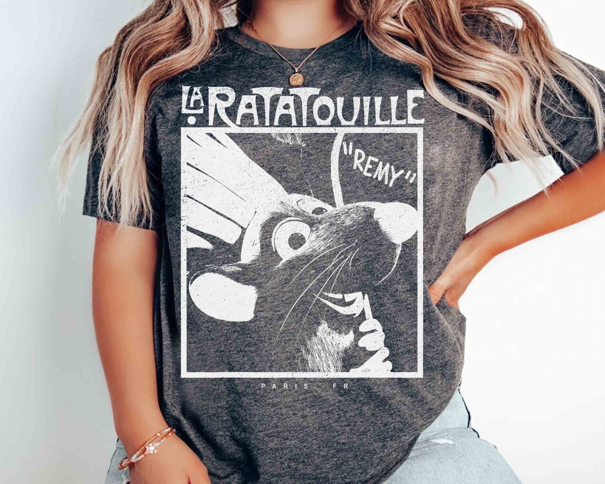 Disney Pixar Ratatouille Remy Little Chef Anyone Can Cook Retro Shirt ...