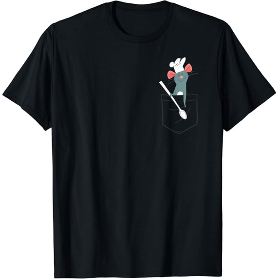 Disney Pixar Ratatouille Remy Small Pocket Chef T-Shirt - Walmart.com