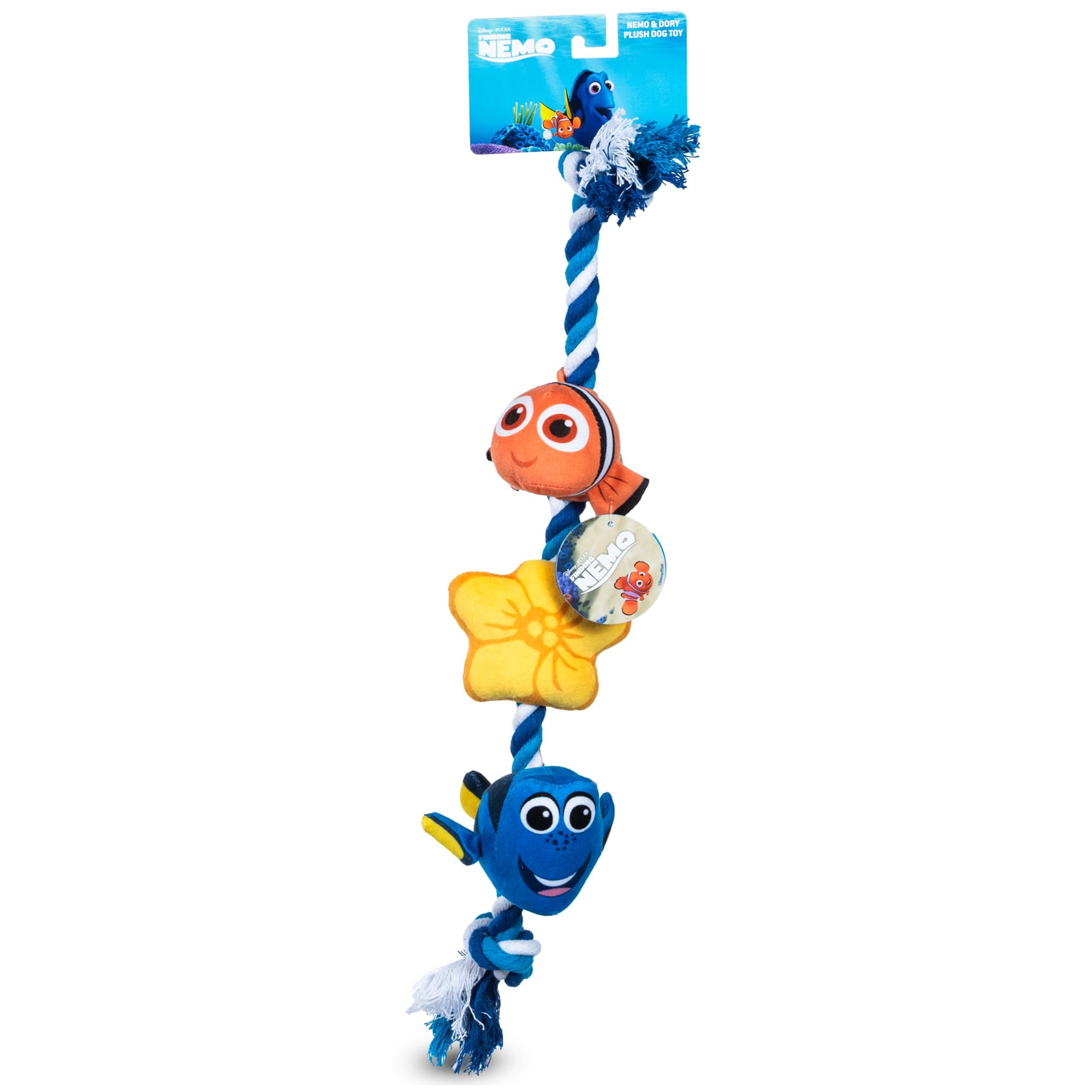 Disney Pixar'S Finding Nemo Dog Toy - Squeak & Crinkle, Dory & Nemo Fun ...