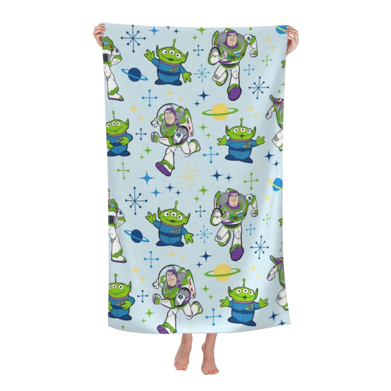 Disney&Pixar'S Toy Story Alien Bath Towels for Kids Adults,Disney&Pixar ...