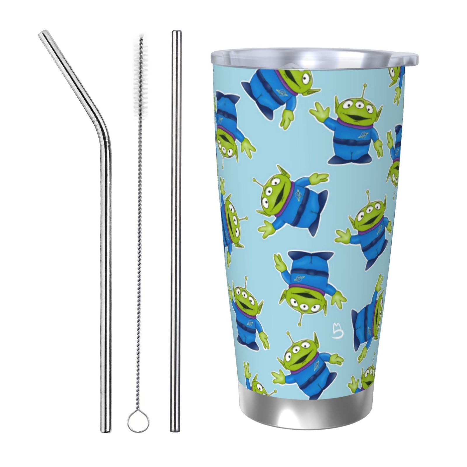 Disney&Pixar'S Toy Story Alien Kids Water Bottle with Straw Lid ...
