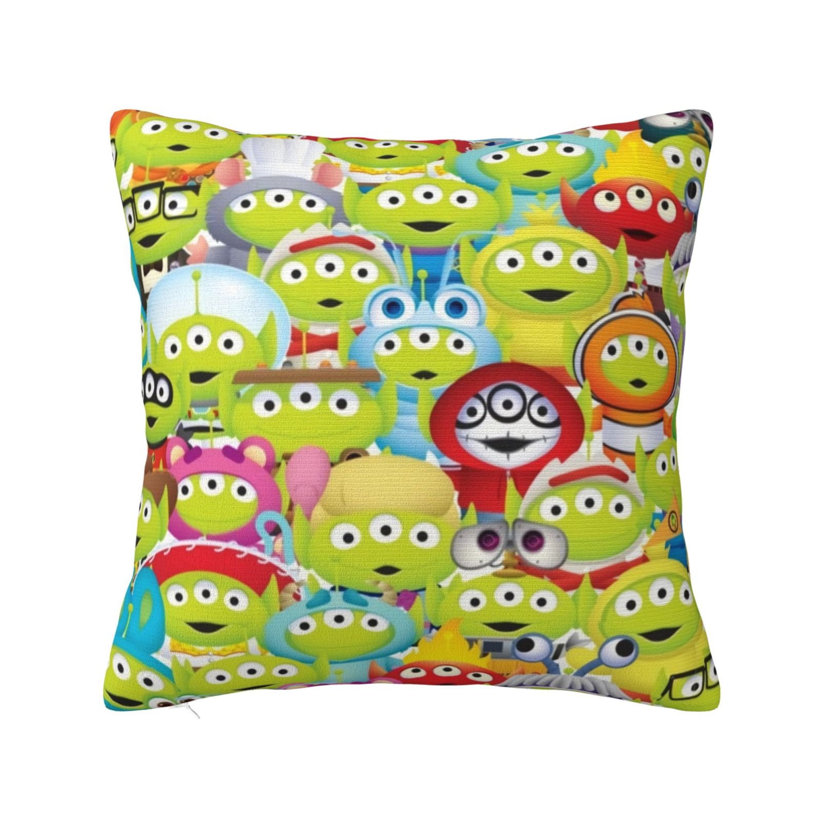 Disney&Pixar'S Toy Story Alien Throw Pillow Covers 18x18 Inch,Square ...