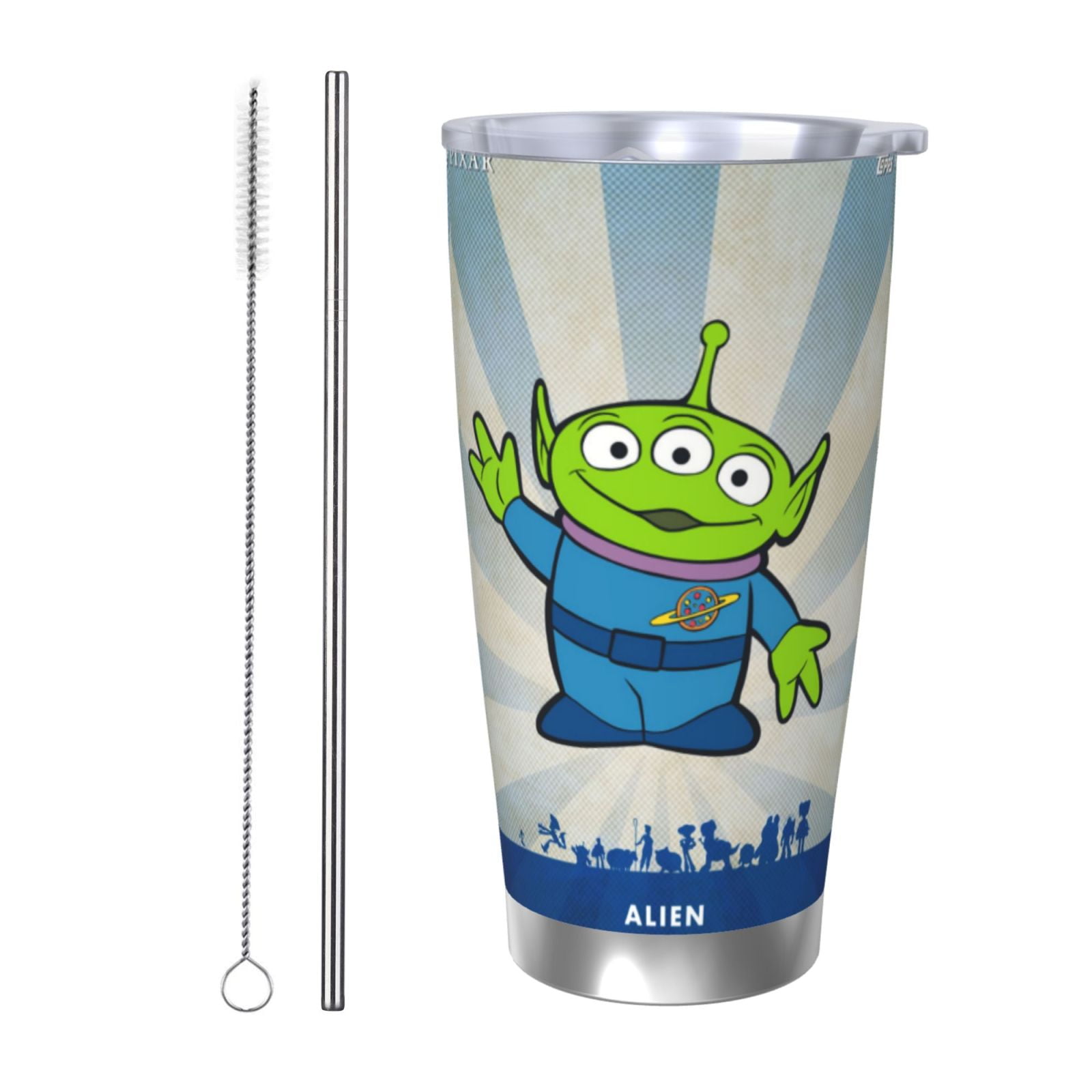 Disney&Pixar'S Toy Story Alien Water Bottle,Travel Coffee Mug,Tumbler ...