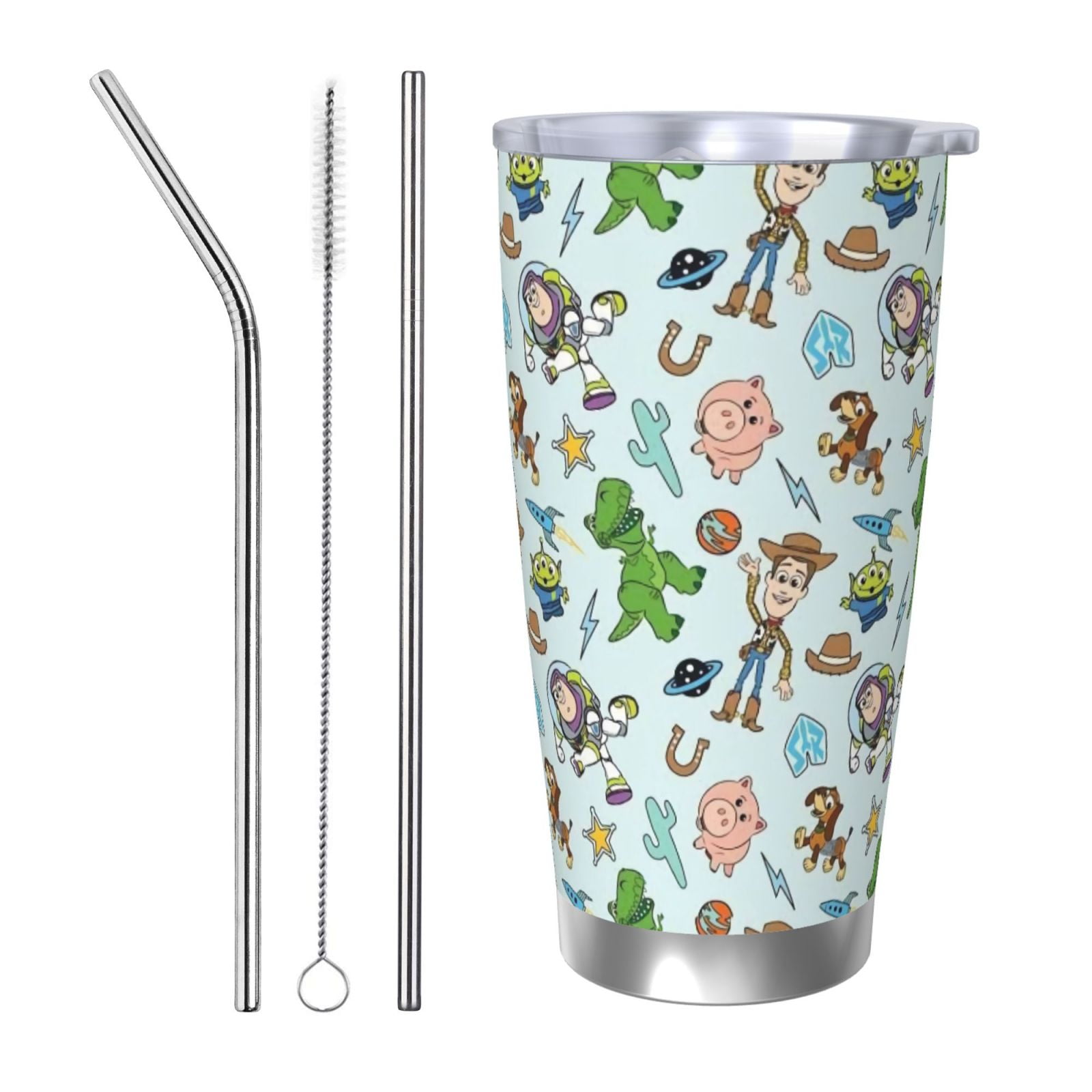 Disney&Pixar'S Toy Story Alien Water Bottle,Travel Coffee Mug Tumbler ...