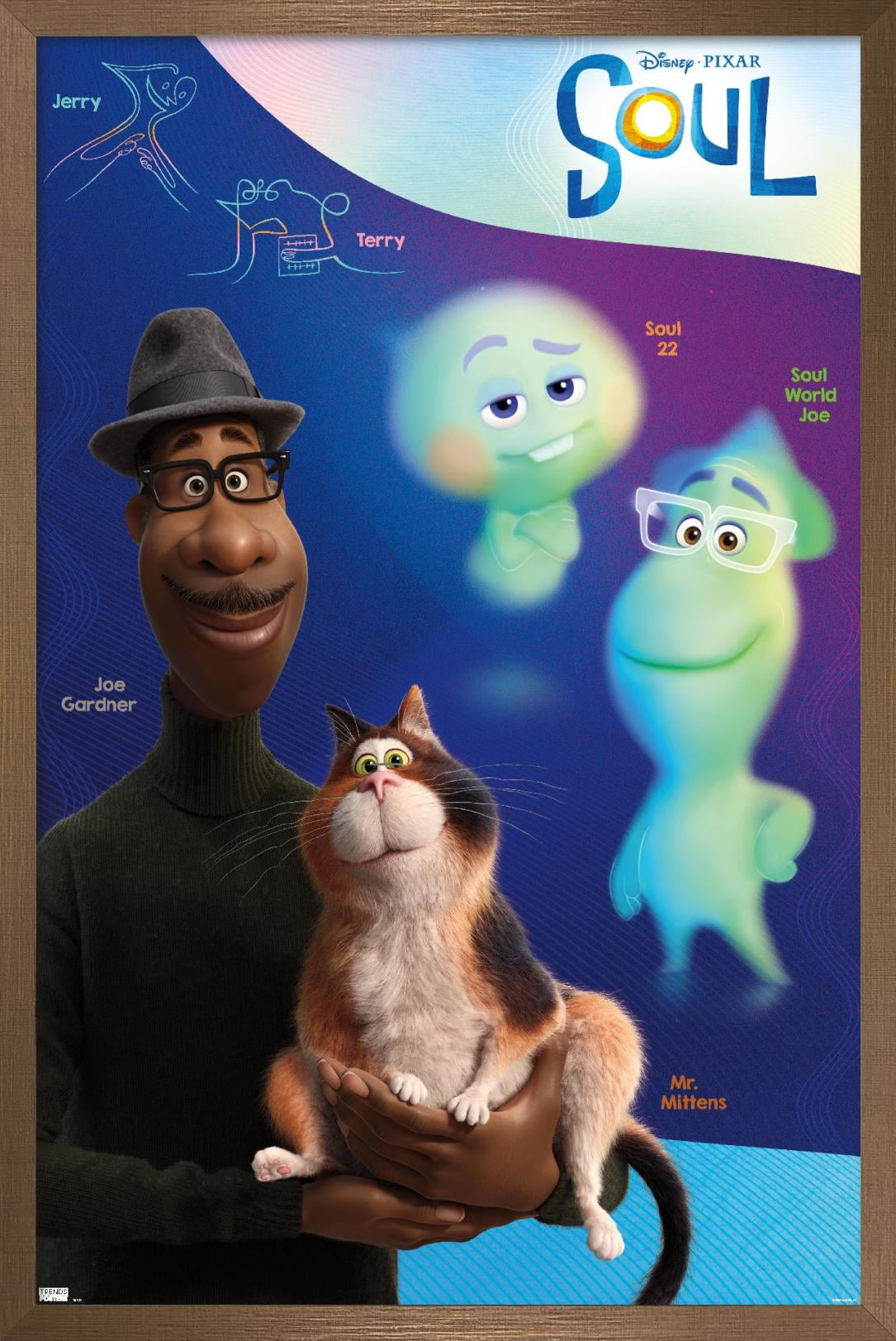 Disney Pixar Soul - Group Wall Poster, 22.375" x 34", Framed - Walmart.com