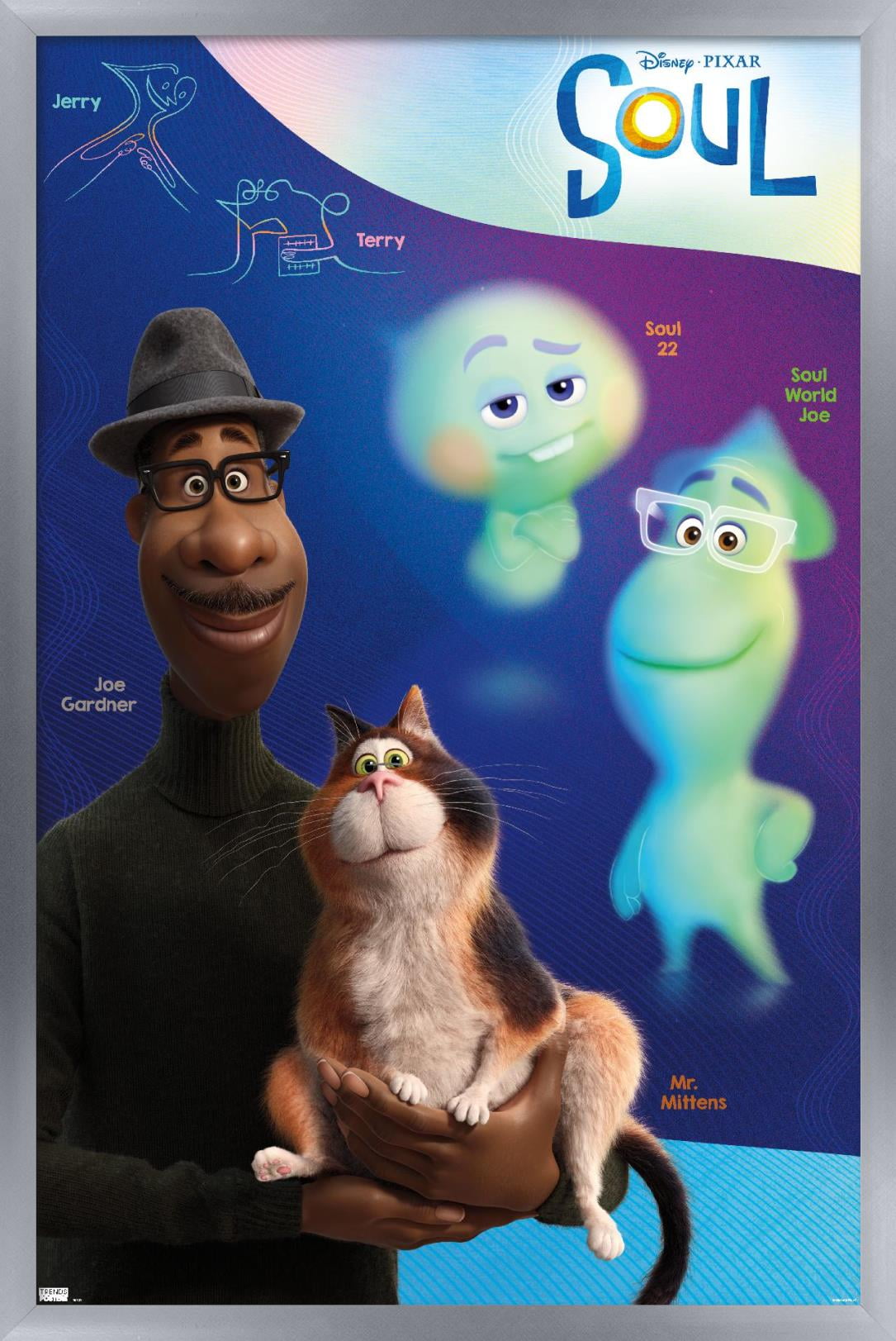 Disney Pixar Soul - Group Wall Poster, 22.375" x 34", Framed - Walmart.com