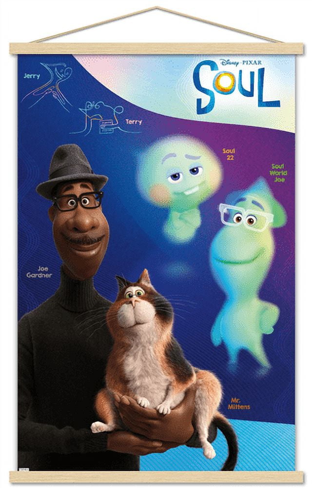 Disney Pixar Soul - Group Wall Poster with Magnetic Frame, 22.375" x 34 ...