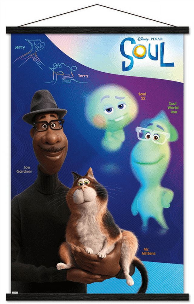 Disney Pixar Soul - Group Wall Poster with Magnetic Frame, 22.375" x 34 ...