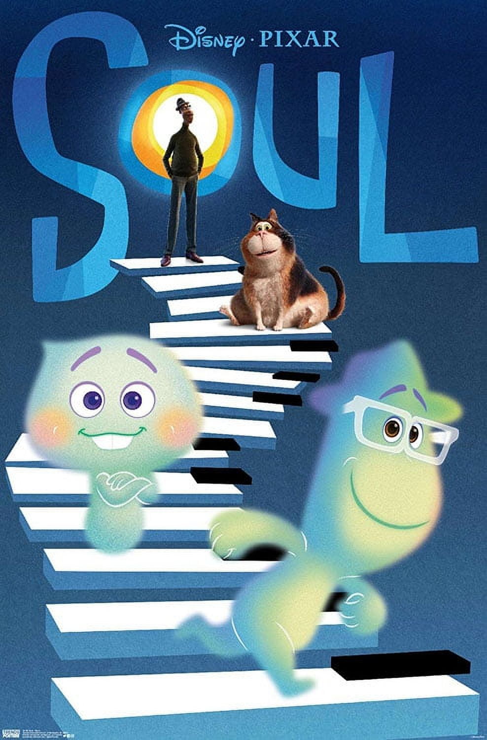Disney Pixar Soul - Piano Wall Poster, 22.375" x 34" - Walmart.com