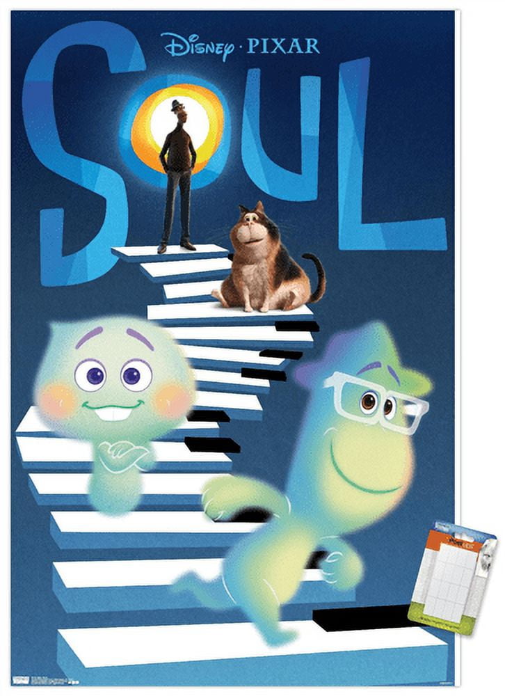 Disney Pixar Soul - Piano Wall Poster, 22.375" x 34" - Walmart.com