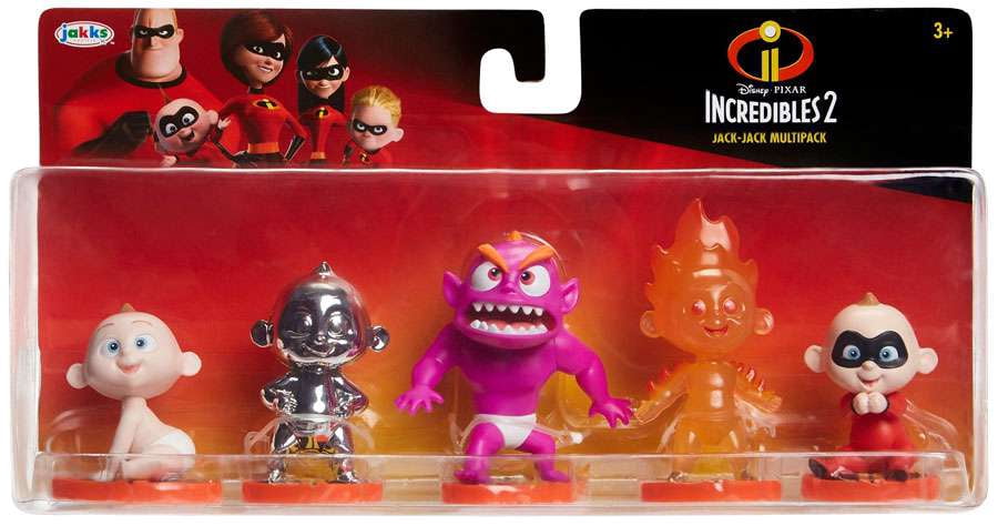 Disney / Pixar Super Poseable Jak-Jack Multipack Mini Figure 5-Pack ...