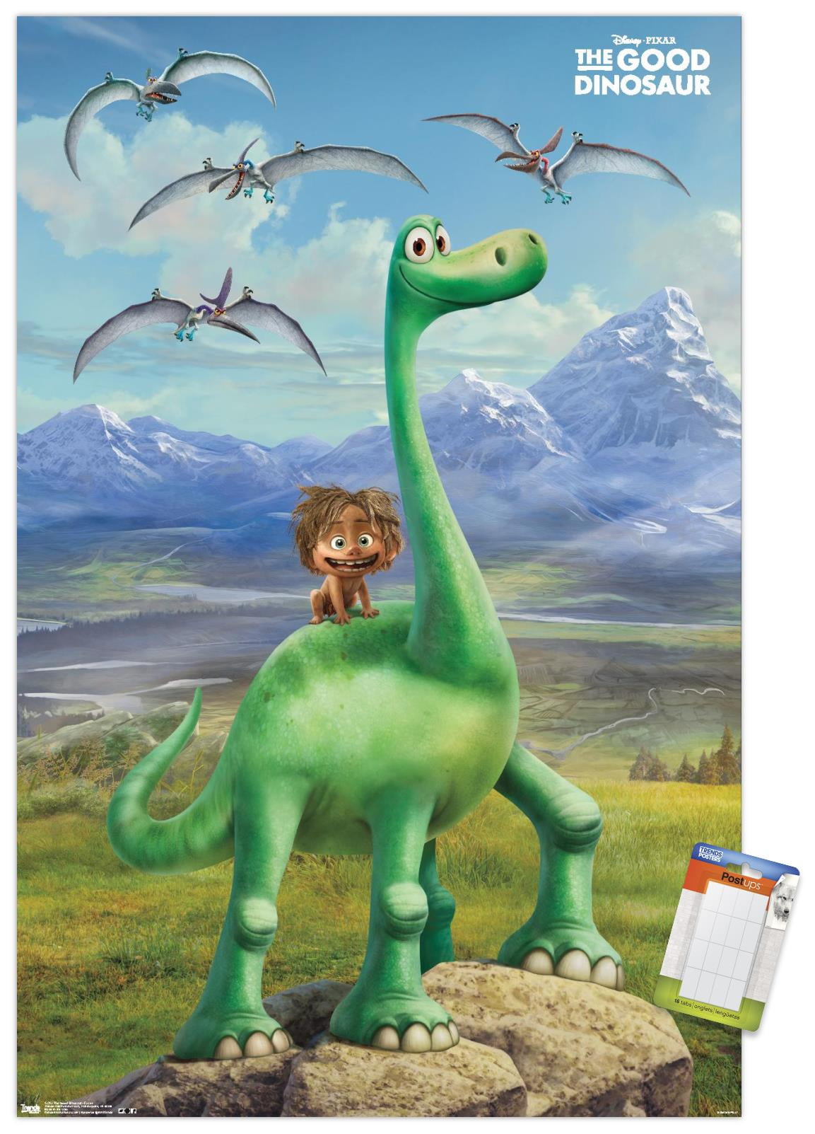 Disney Pixar The Good Dinosaur - Faces Wall Poster, 14.725" x 22.375 ...