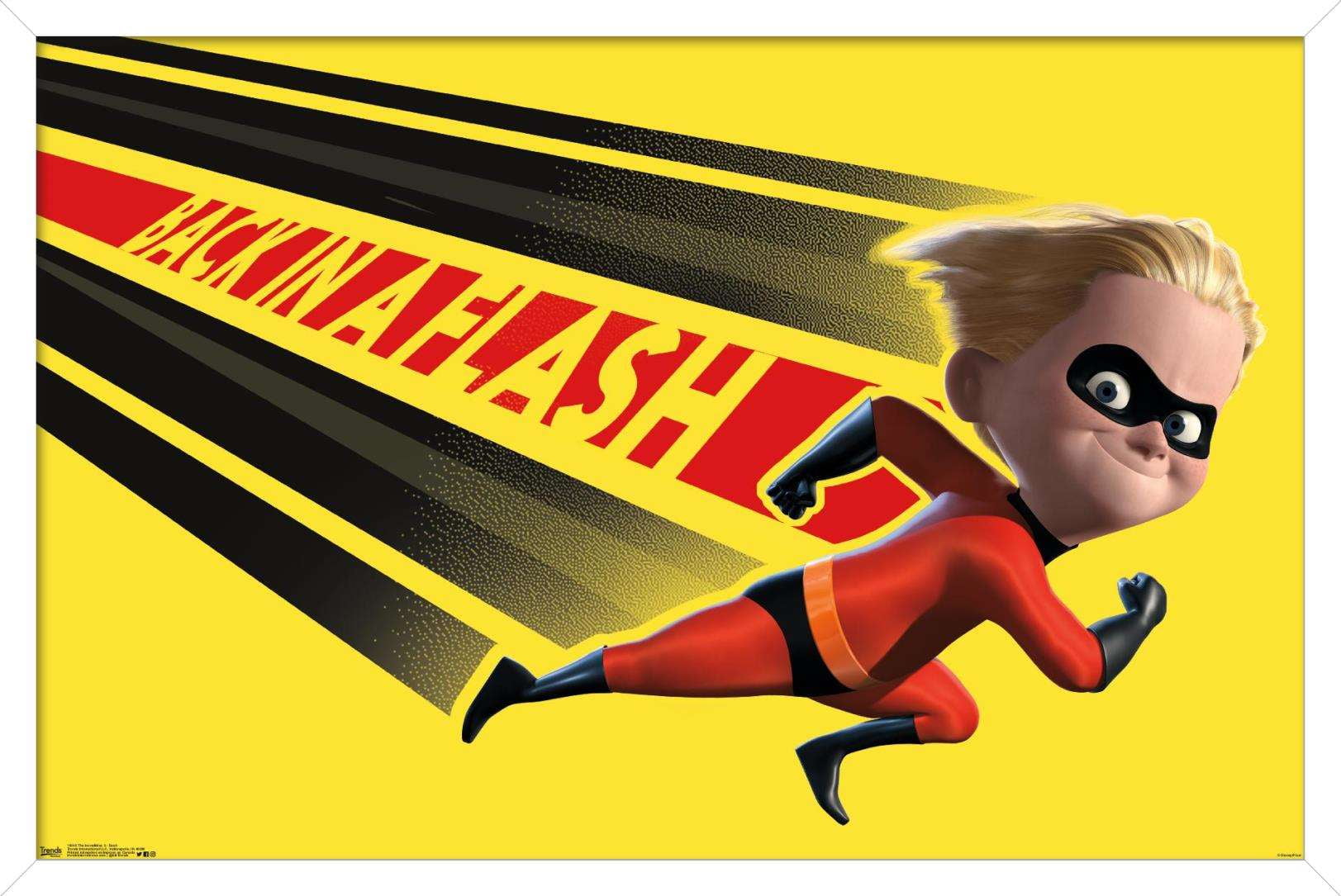 Disney Pixar The Incredibles 2 - Dash Wall Poster, 14.725" x 22.375 ...