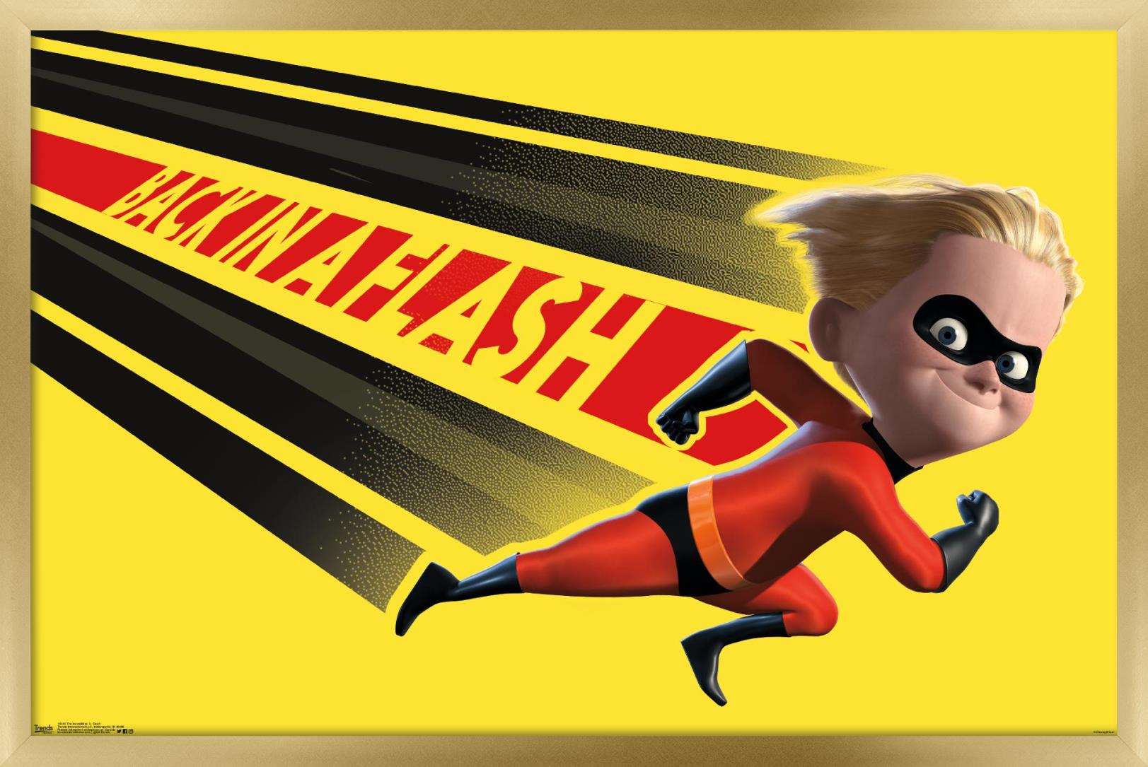 Disney Pixar The Incredibles 2 - Dash Wall Poster, 14.725" x 22.375 ...