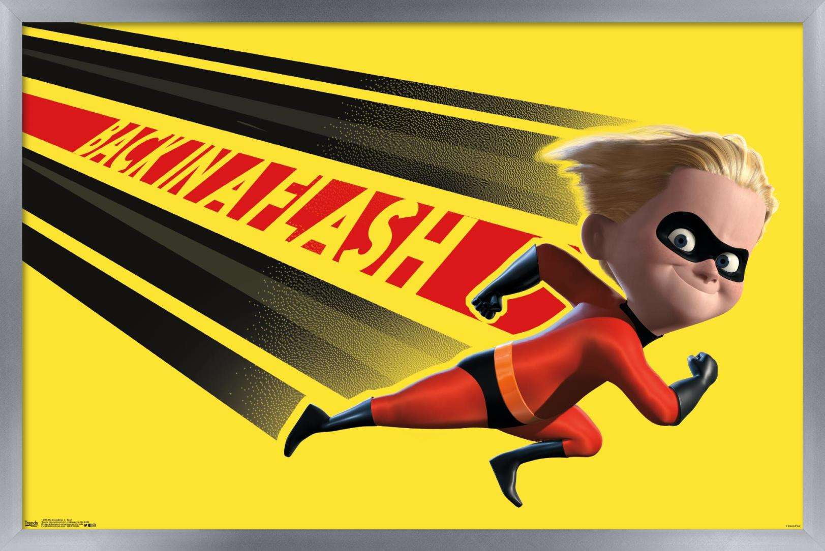 Disney Pixar The Incredibles 2 - Dash Wall Poster, 14.725" x 22.375 ...