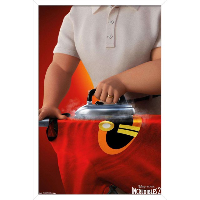 Disney Pixar The Incredibles 2 - Ironing Wall Poster, 14.725" x 22.375 ...