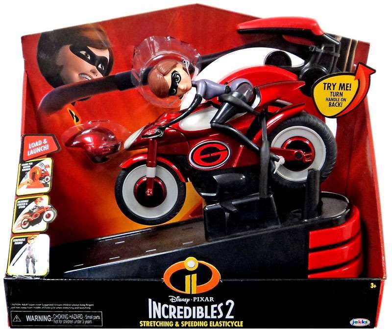 Disney / Pixar The Incredibles 2 Stretching & Speeding Elasticycle ...