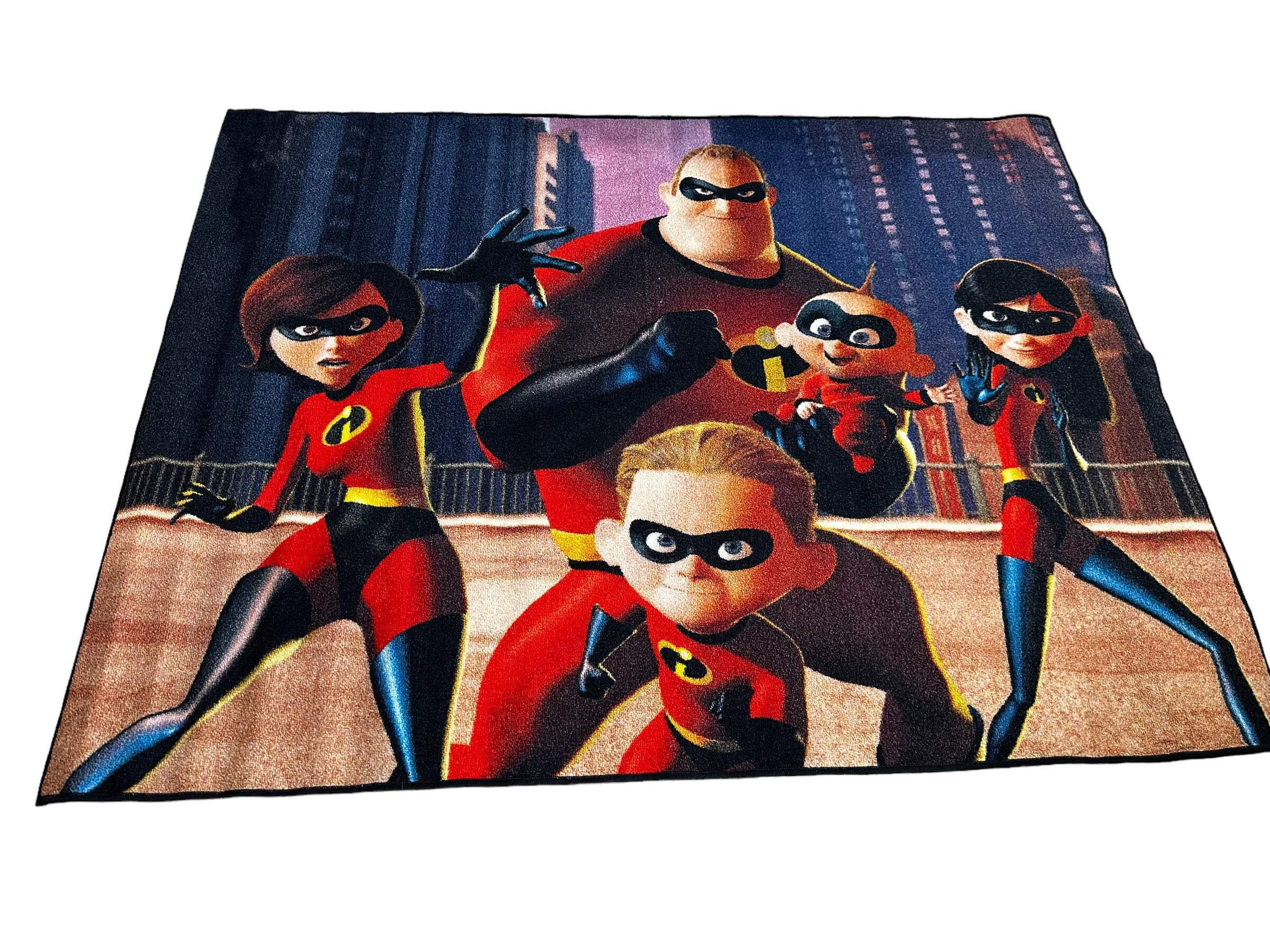 Disney Pixar The Incredibles Kids Area Rug Play Mat 52 x 68 - Walmart.com