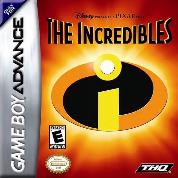 Restored Disney Pixar The Incredibles - Nintendo Gameboy Advance GBA ...