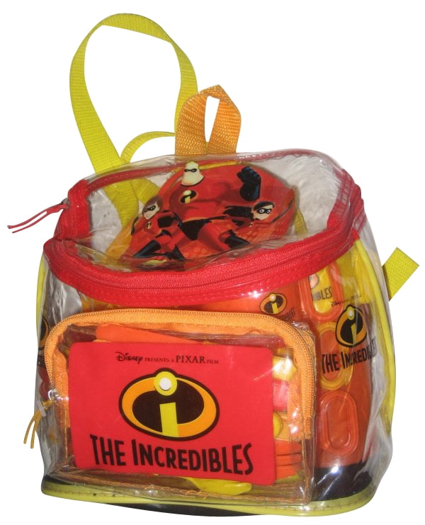 Disney Pixar The Incredibles Play Dish Toy Set & Backpack - Walmart.com